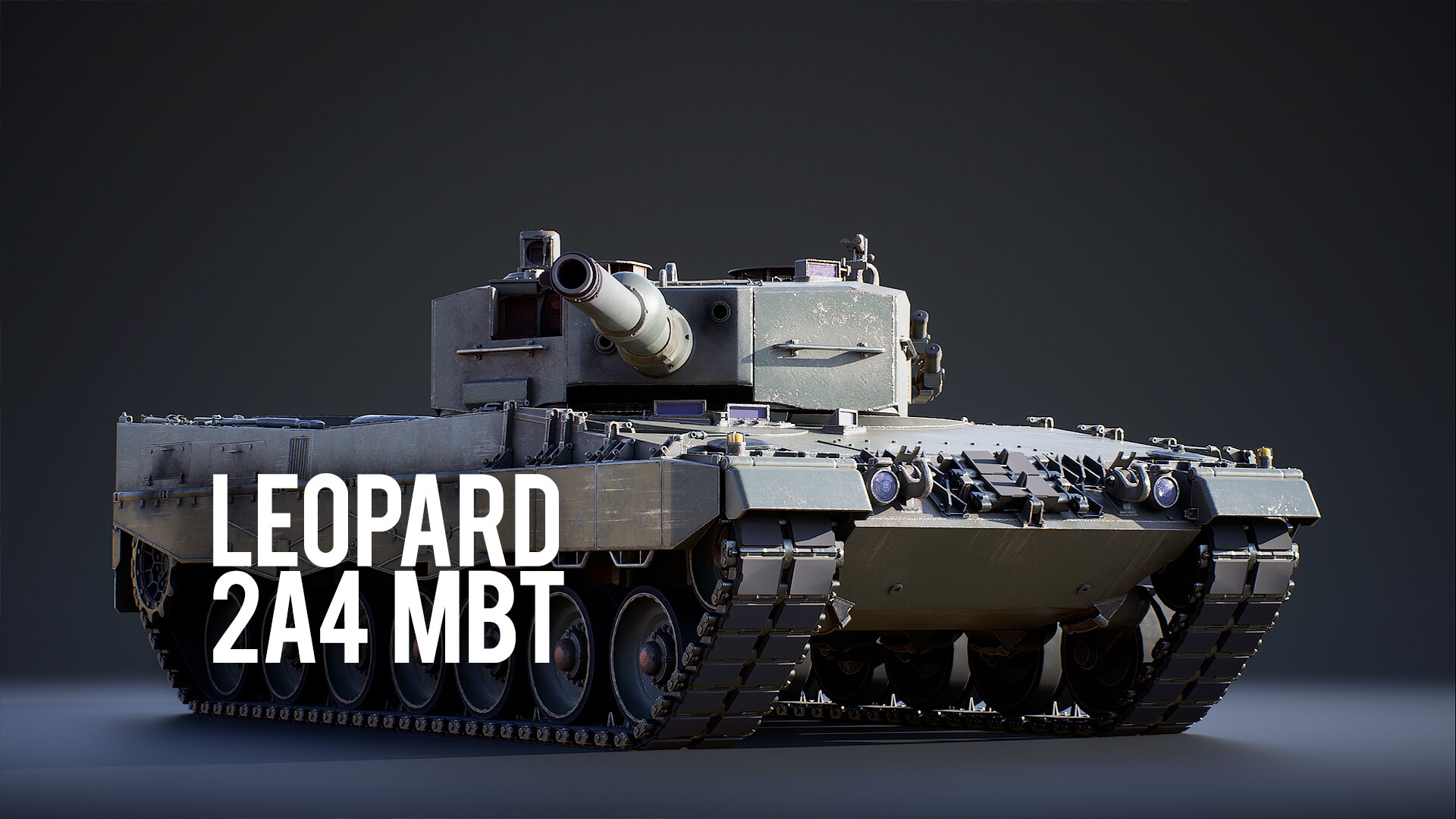 ArtStation - LEOPARD 2A4 MBT