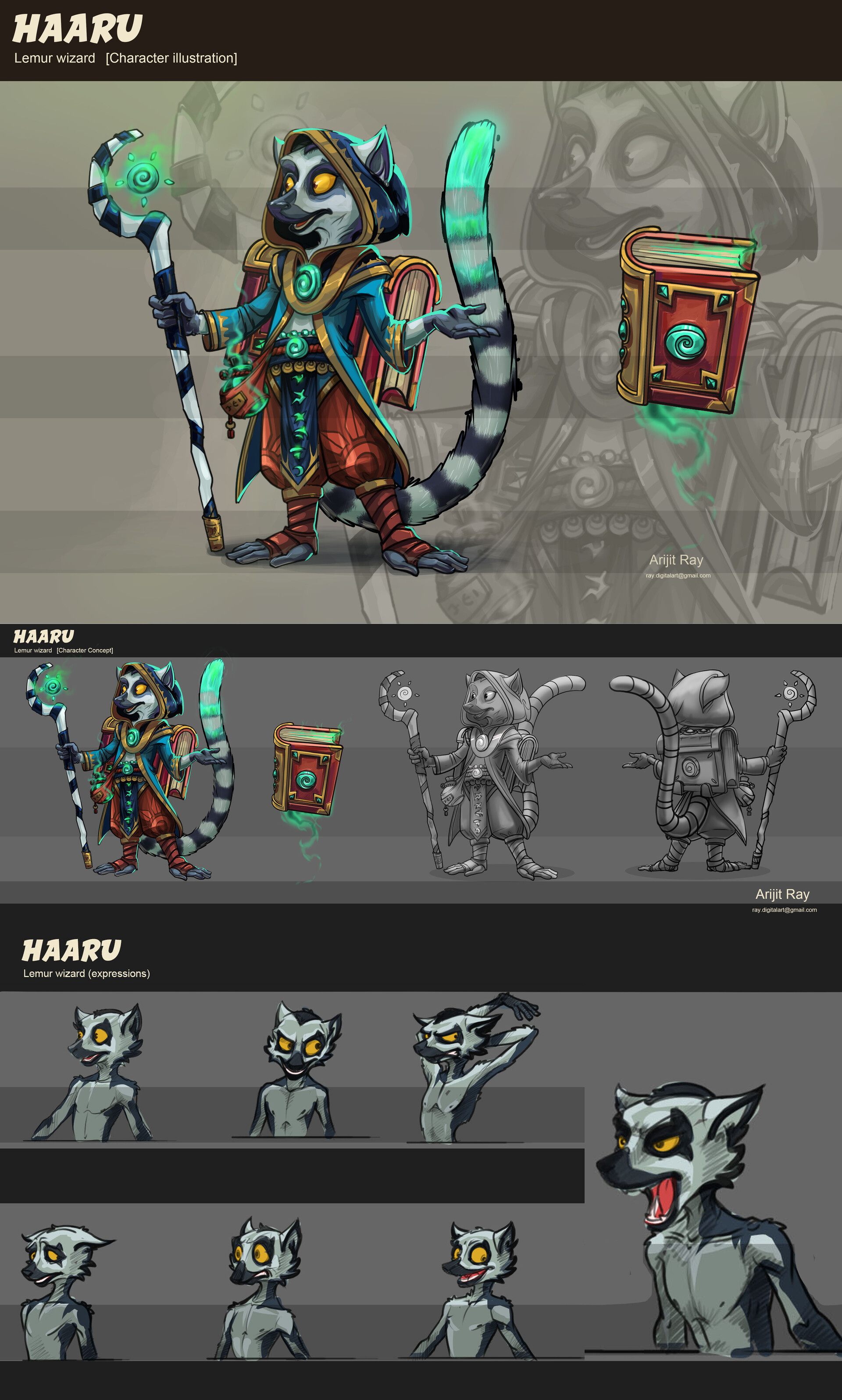 ArtStation - Haru : Character Design