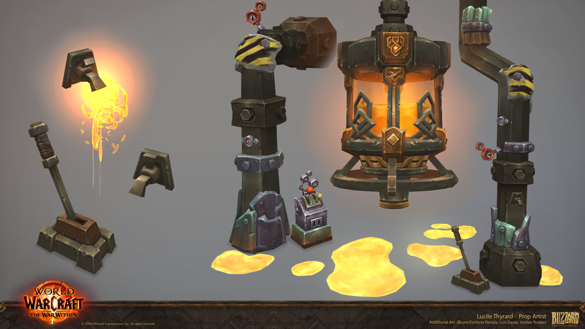 Lucile Thyrard - The War Within , Isle of Dorn Props