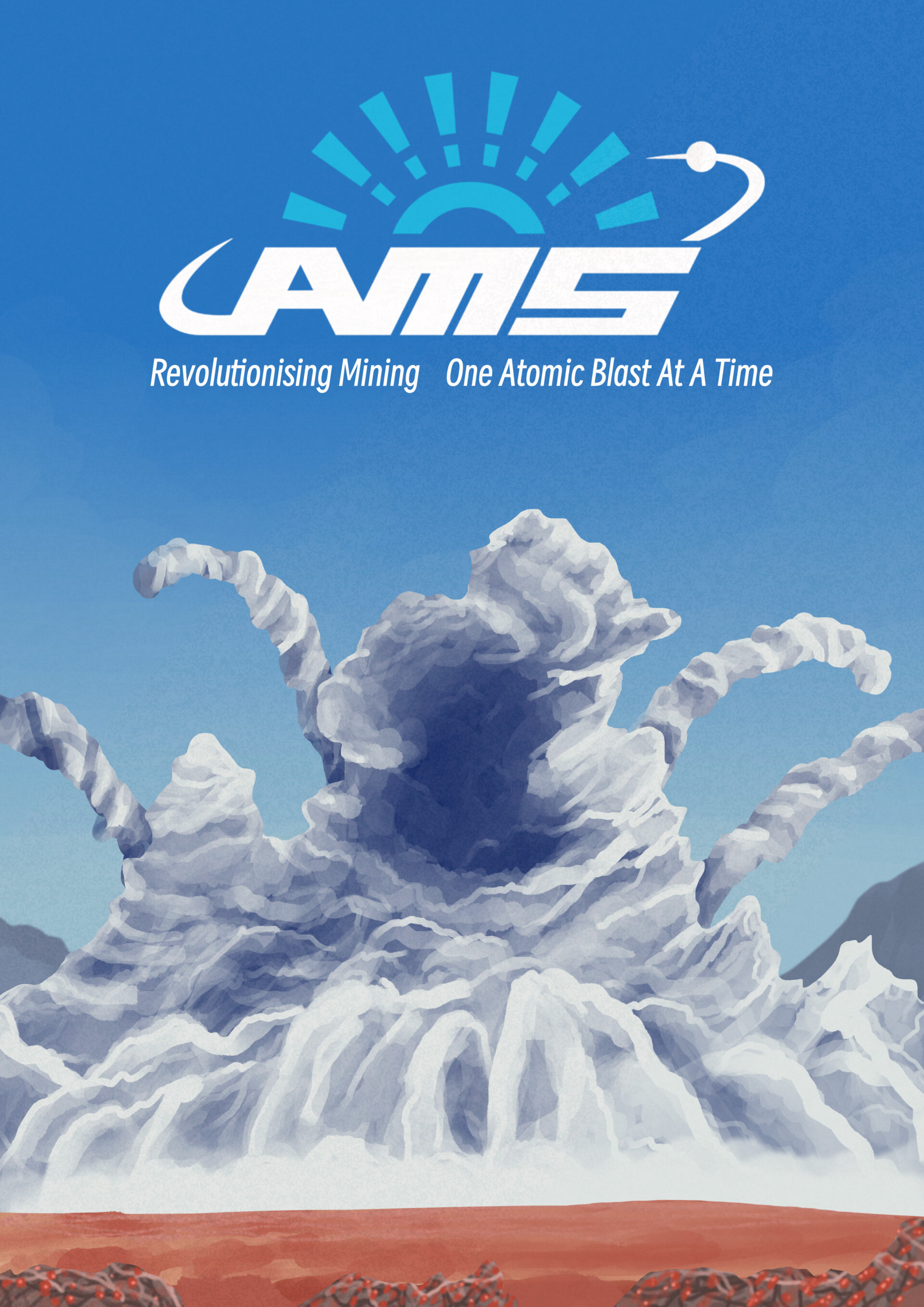 ArtStation - Fallout 76 | Atomic Mining Services Advertisement Piece