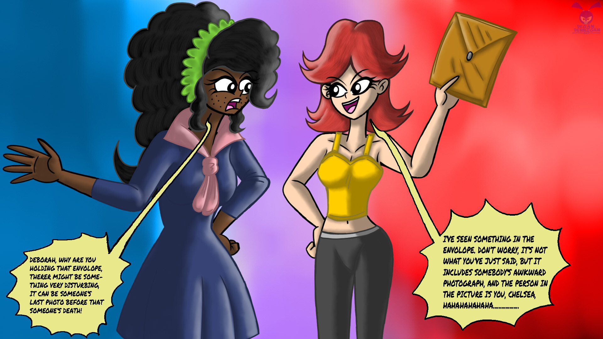 ArtStation - Chelsea & Deborah's Argument