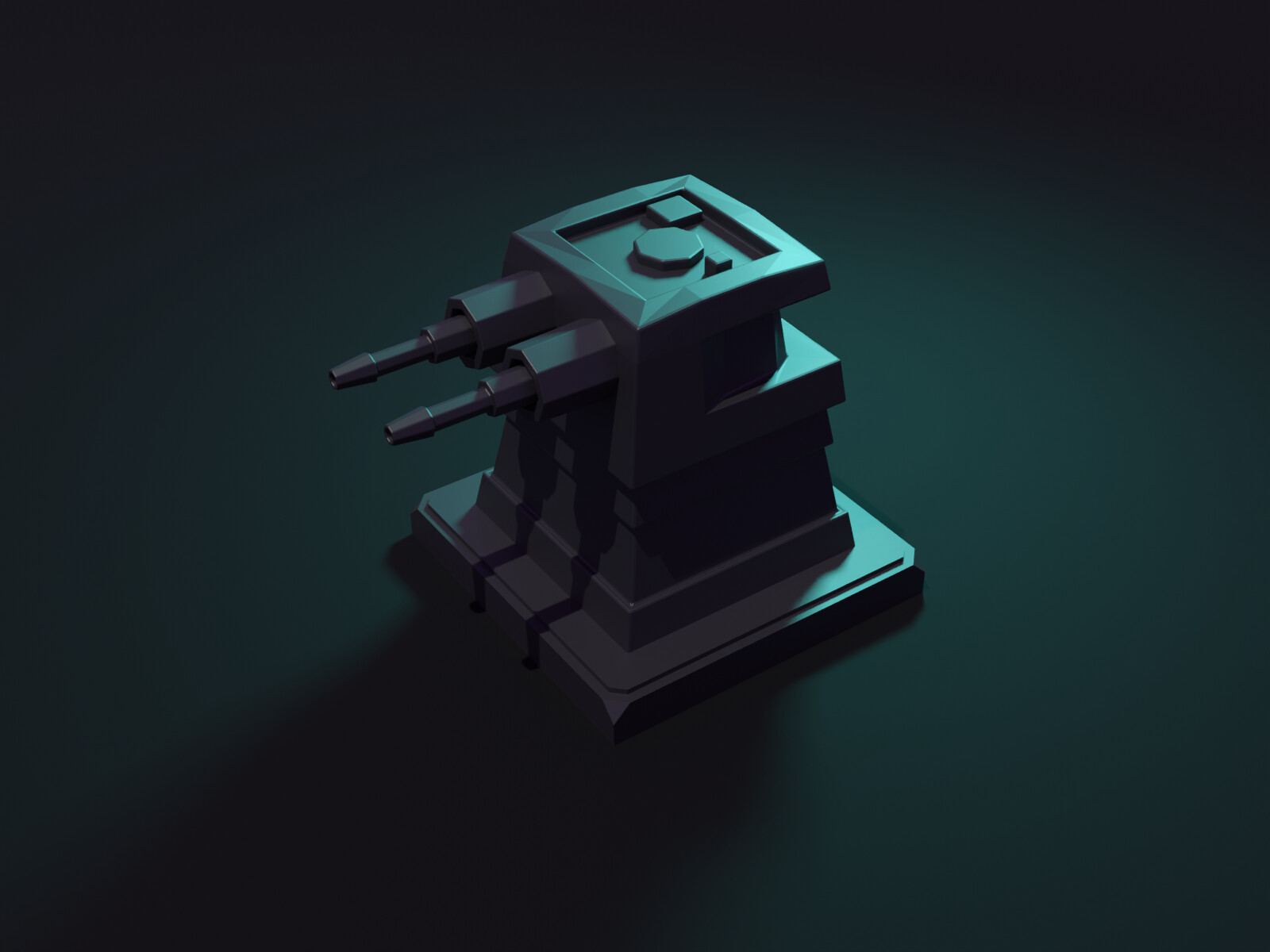 ArtStation - Turret by GavArts3d