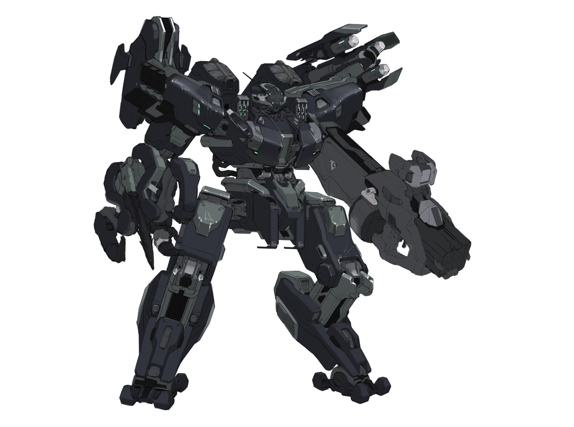 ArtStation - armored core fans art