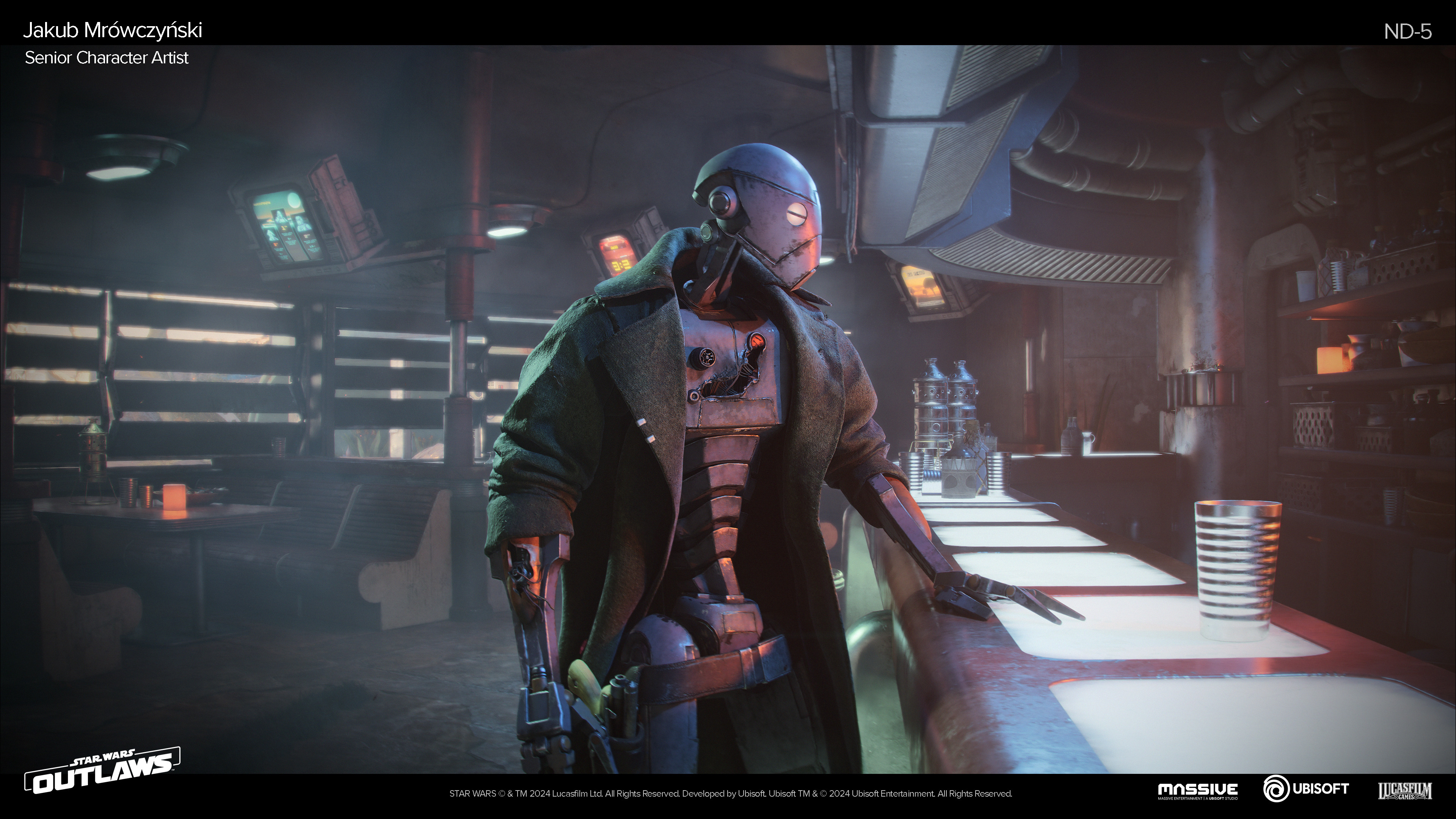 Ubisoft Star Wars Outlaws Art Blast - ArtStation Magazine