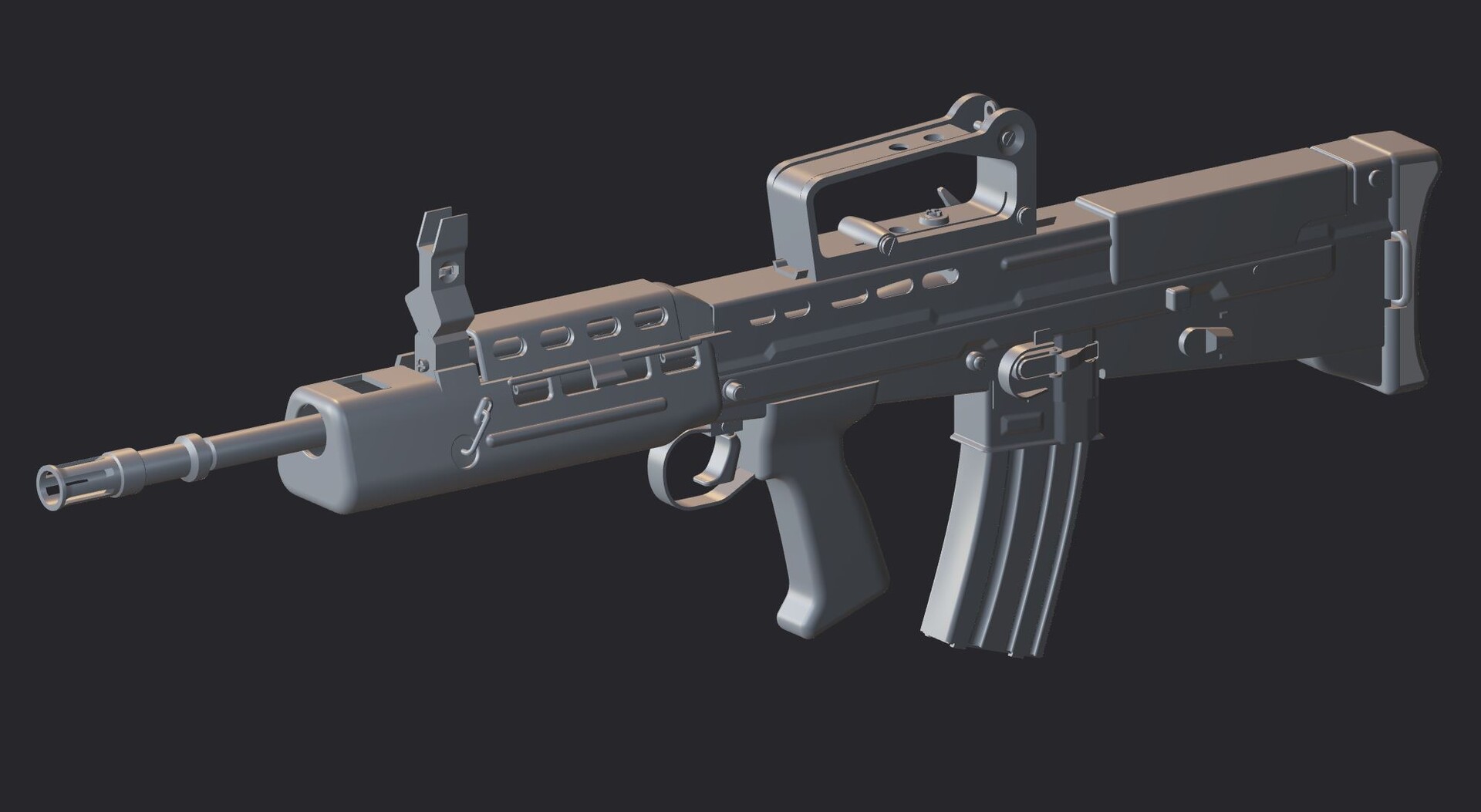 ArtStation - Modelling L85A2 with Plasticity