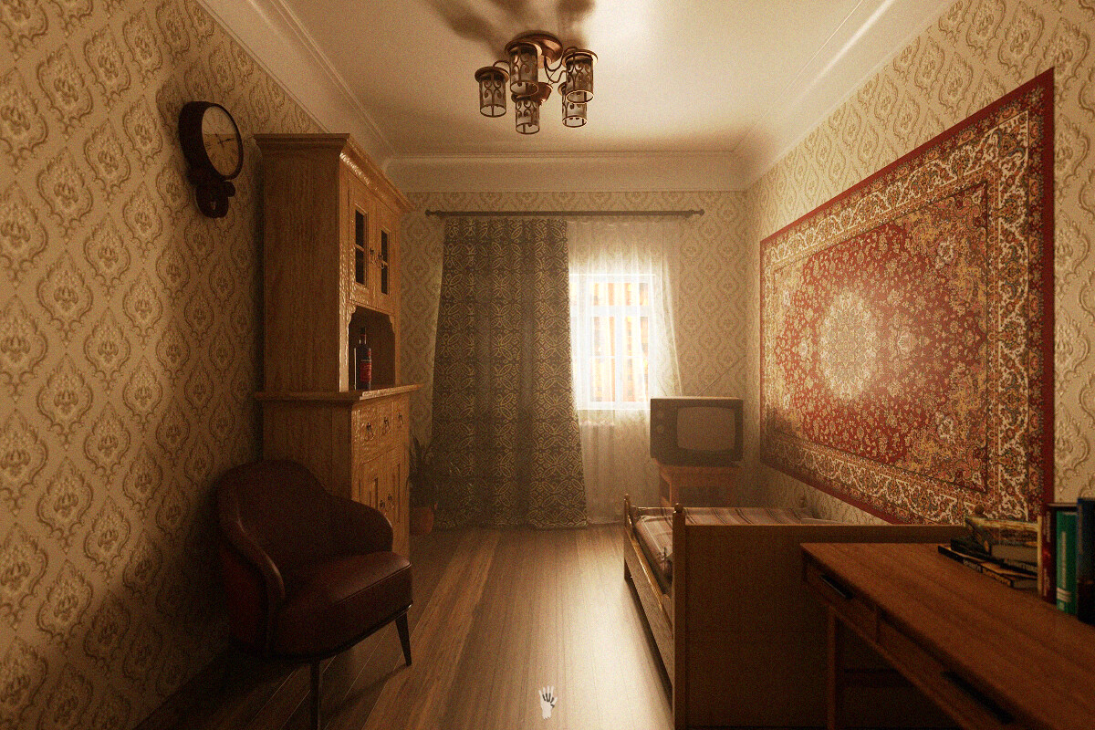 ArtStation - Soviet communal apartment