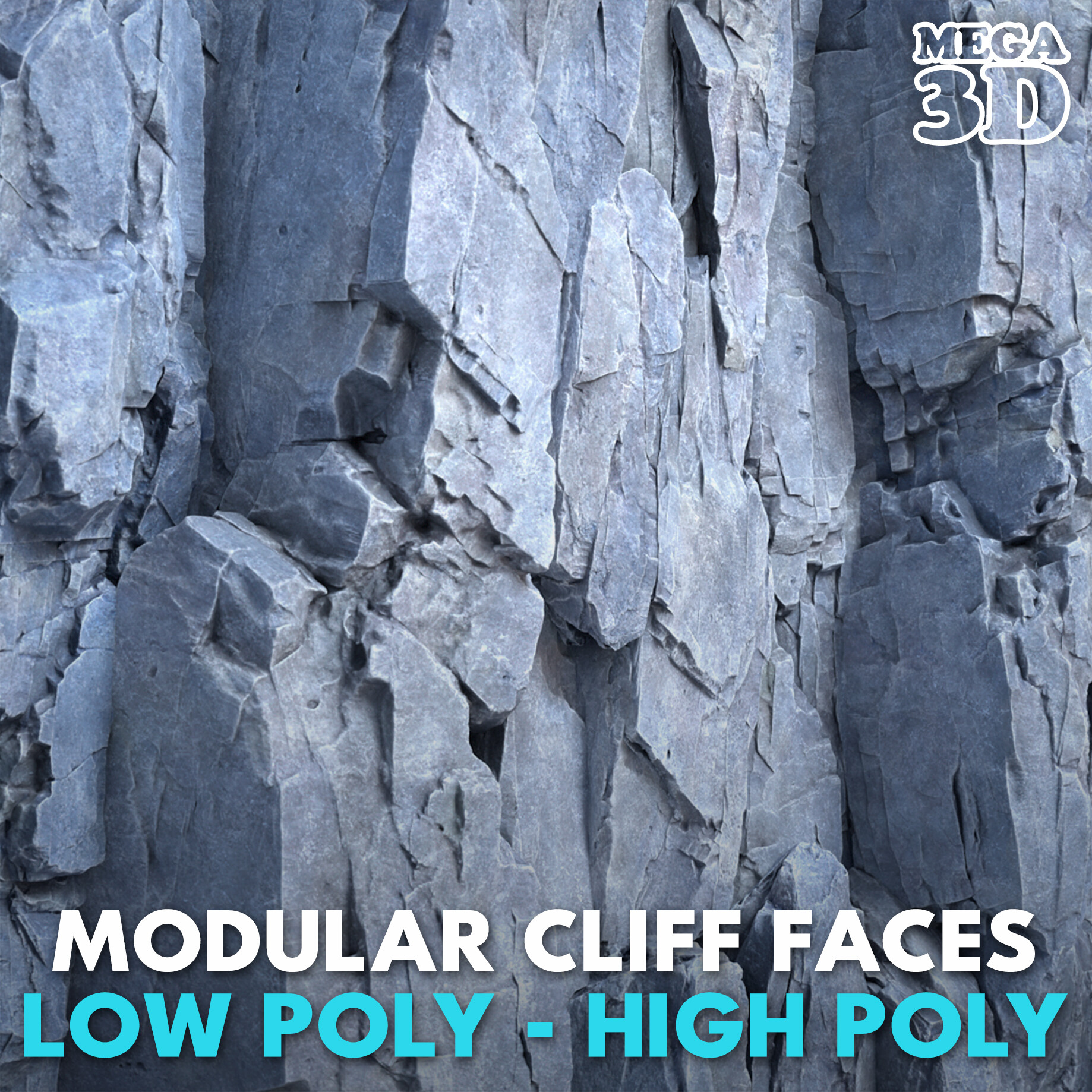 ArtStation - 6 Modular Cliff Faces - 240909