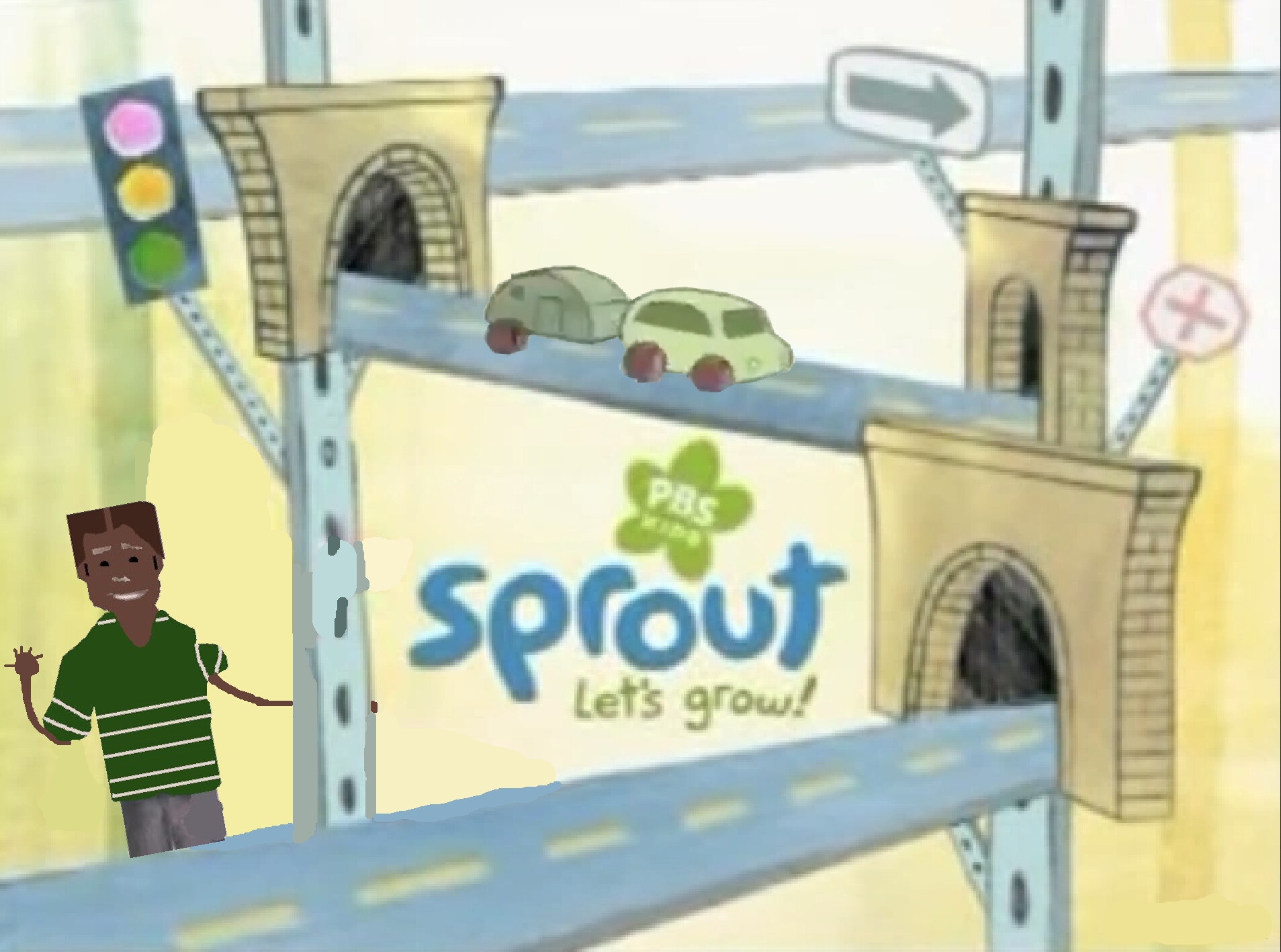 ArtStation - On the Road Again (2005 Sprout ident)