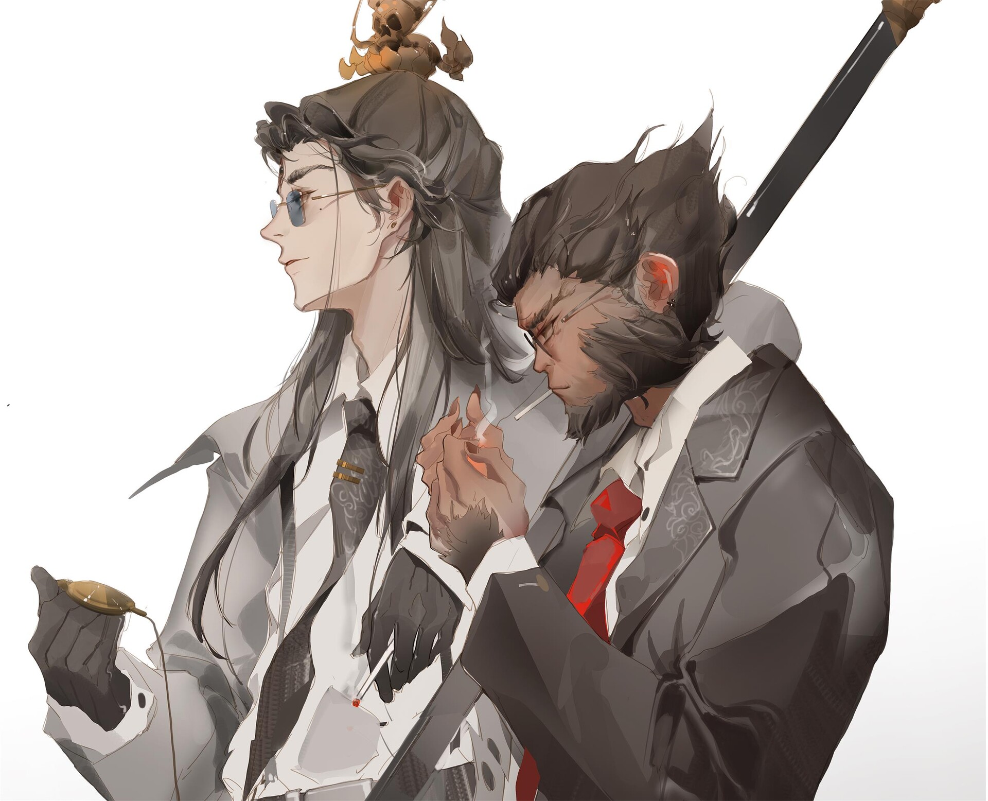 ArtStation - WuKong & Erlang Shen