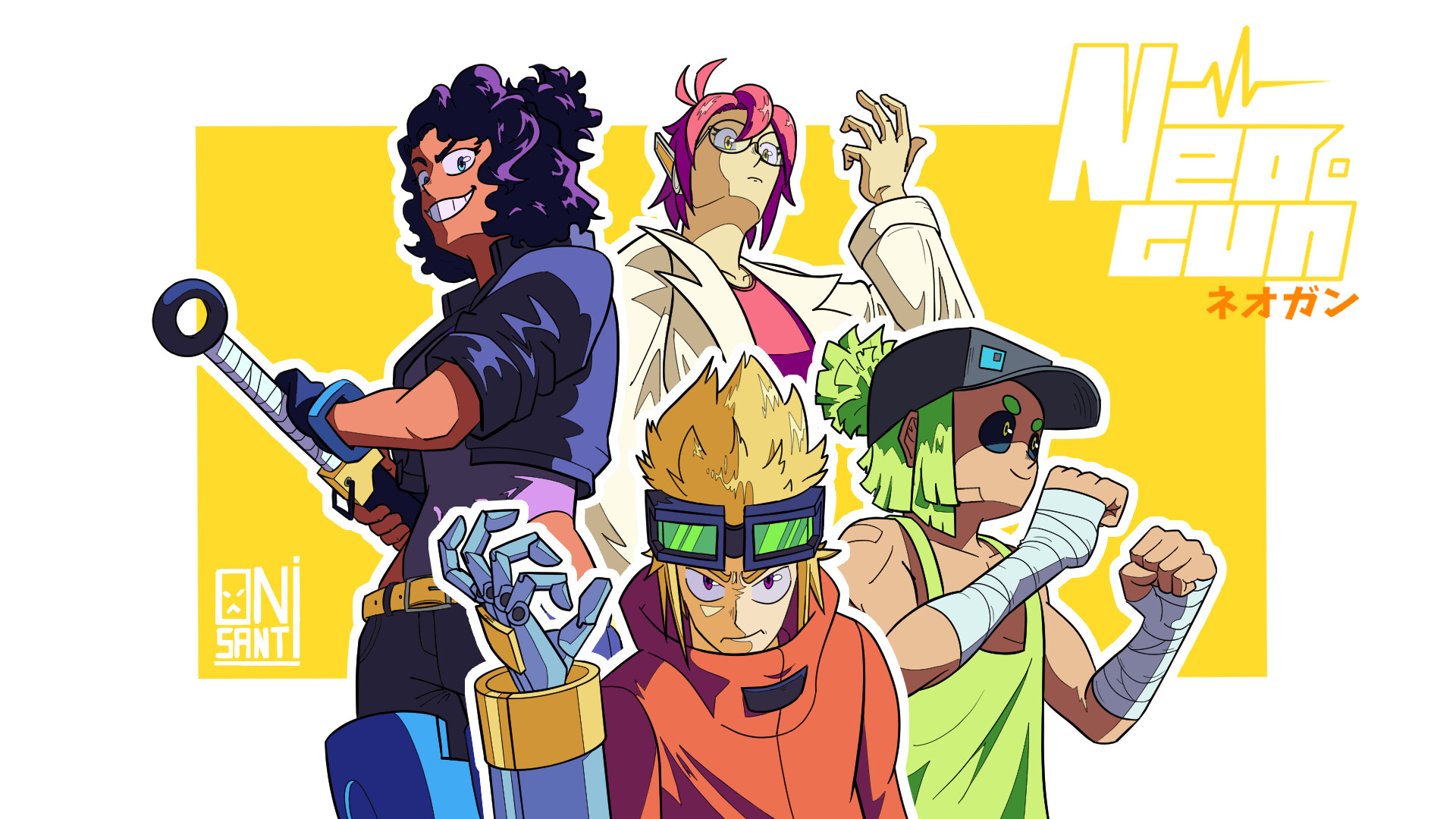 ArtStation - Characters of Neo-Gun