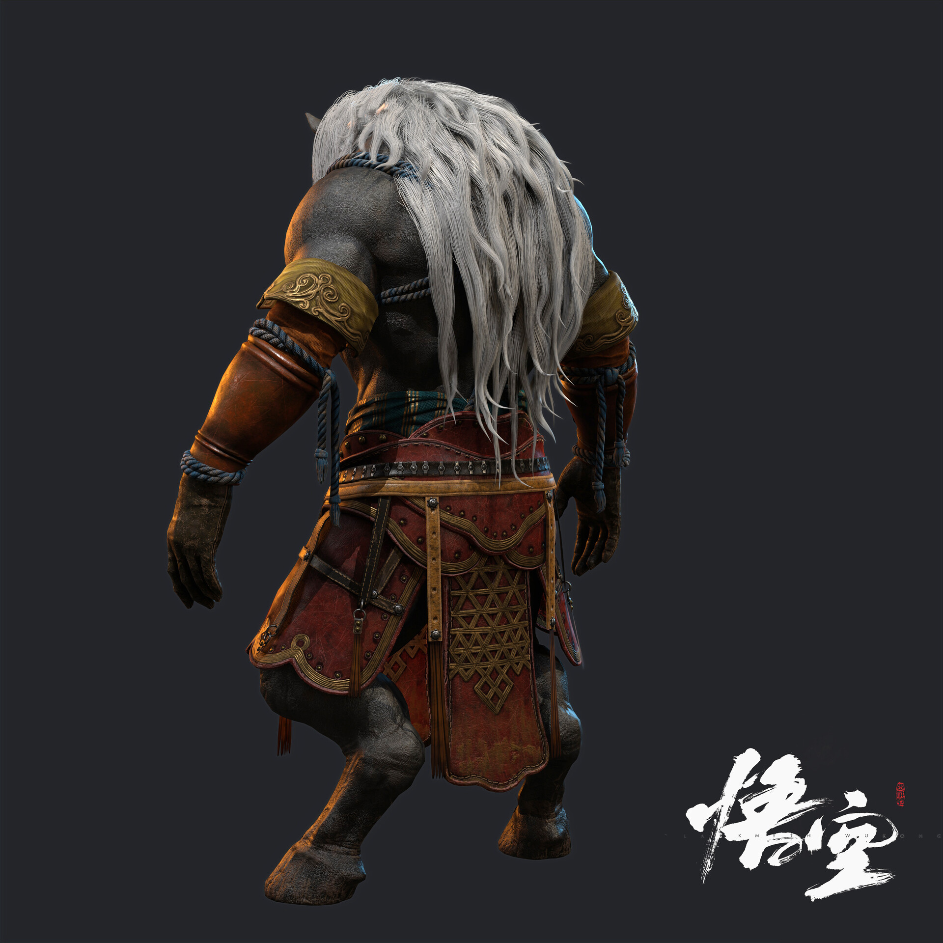 huan gugu - wukong Character Modeling——马哥