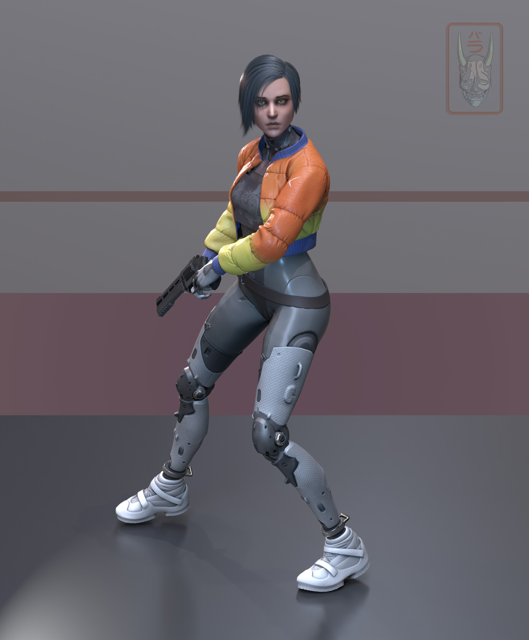 ArtStation - Cybergirl