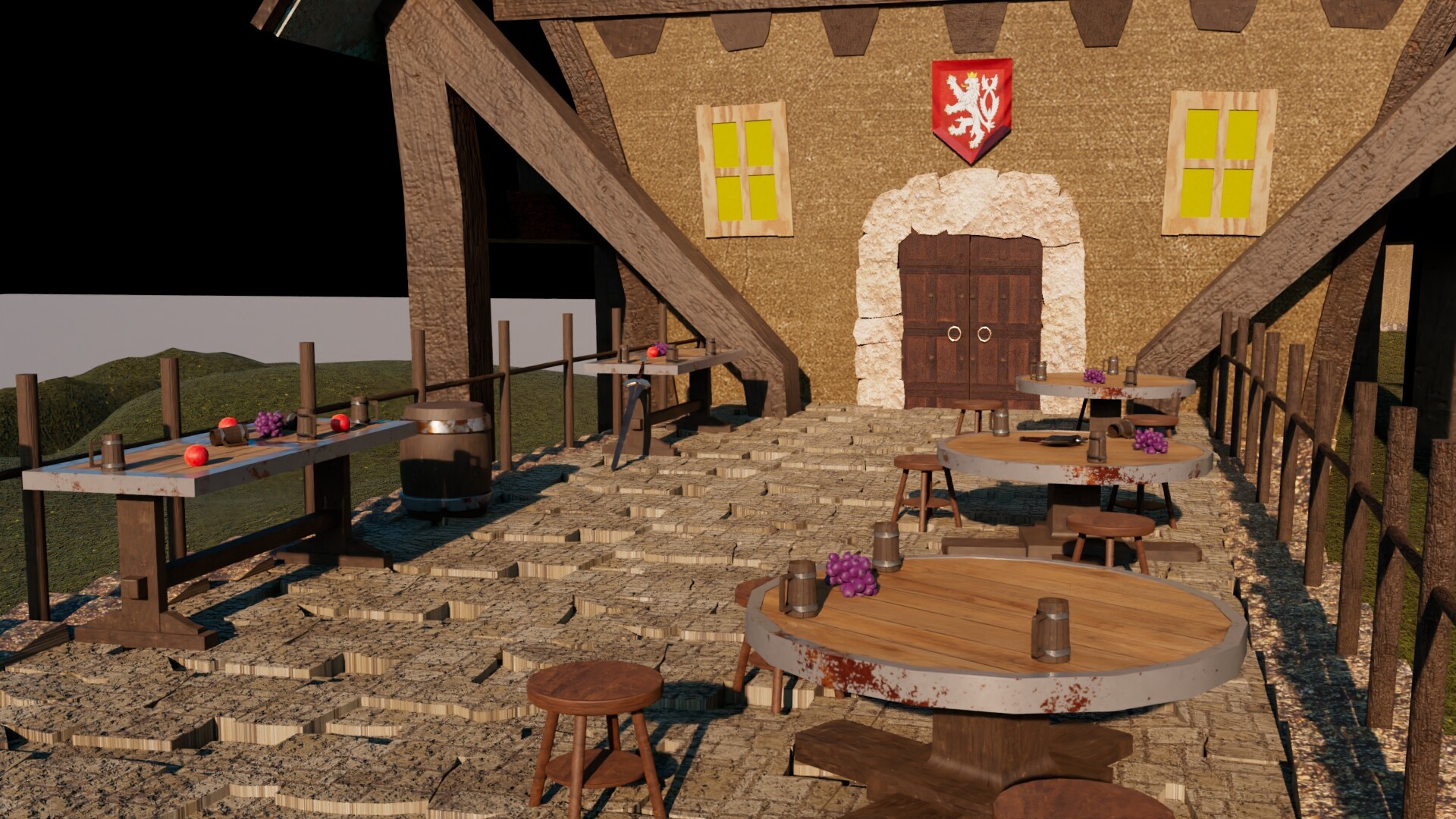 ArtStation - Fantasy Inn