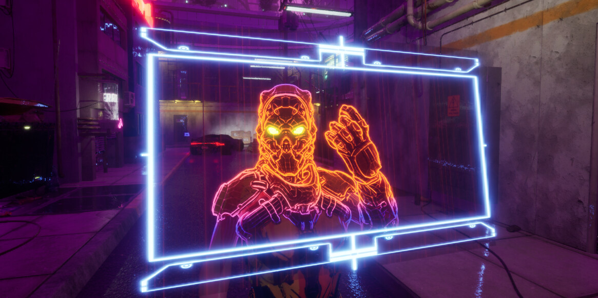 ArtStation - My first Unreal Cinematic - CyberStreet