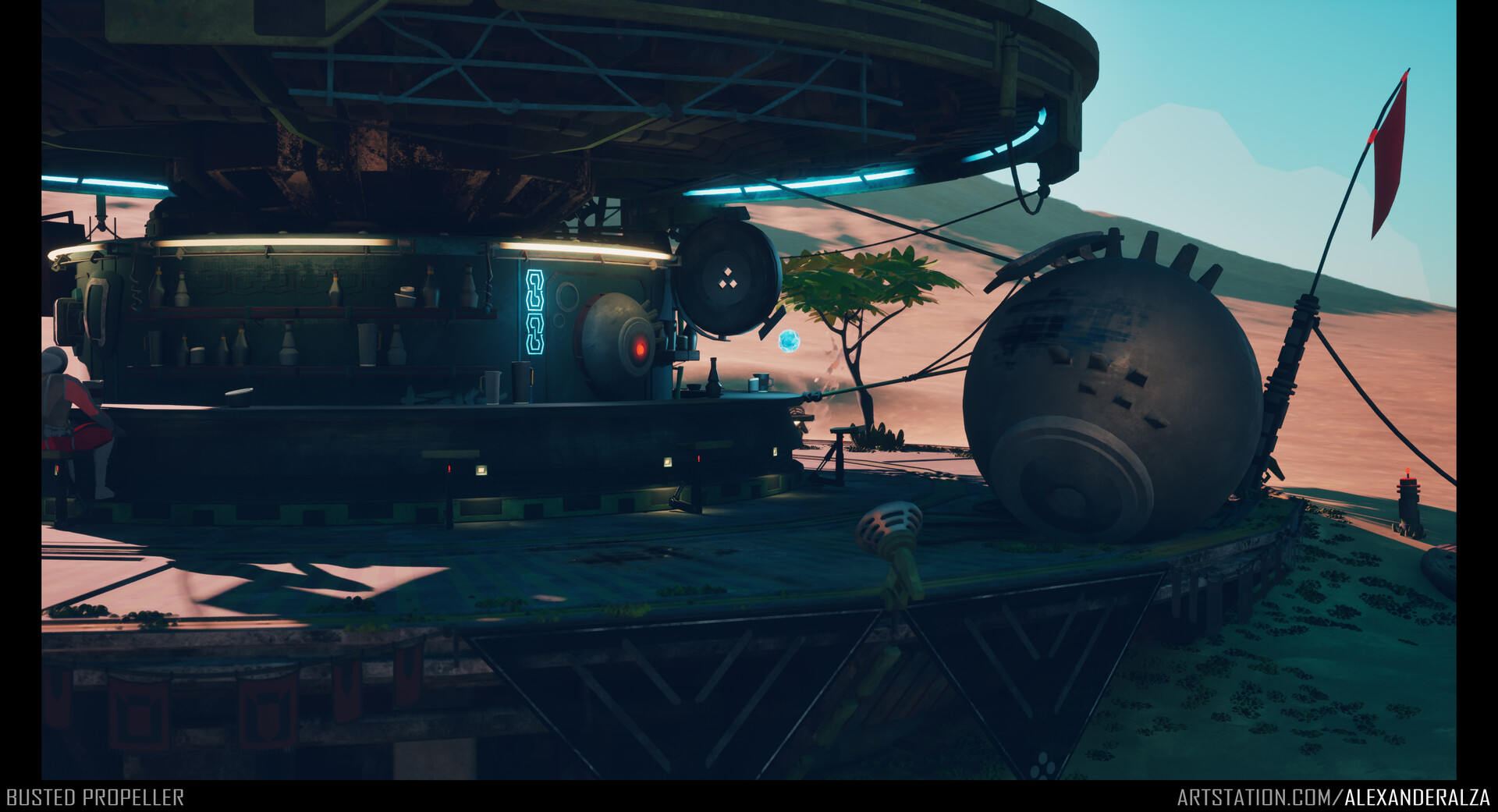 Alexander Alza - Game Art Portfolio - Busted Propeller