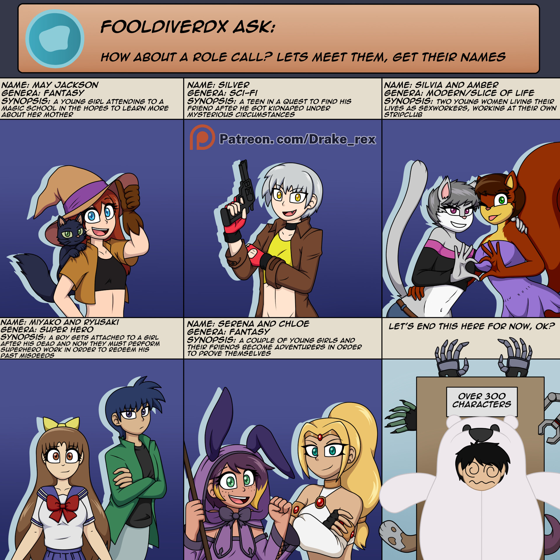 ArtStation - Patreon character ask 1