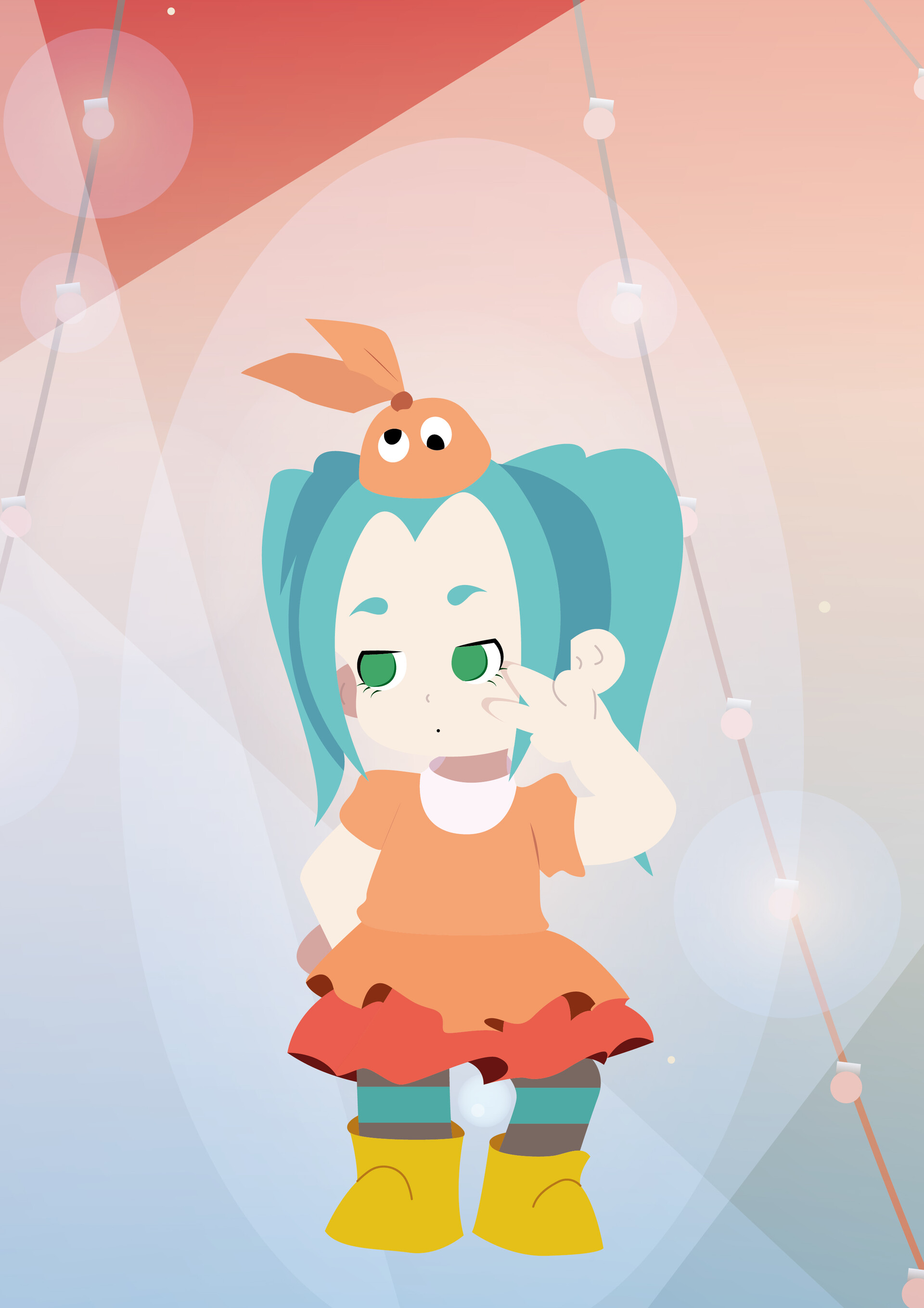 ArtStation - Ononoki🧡🩵