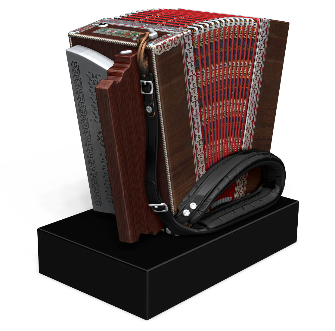 Ken Calvert - Accordion - Cremation Urn