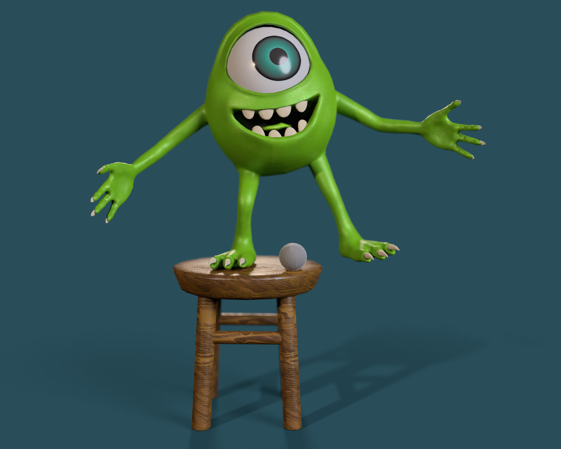 ArtStation - Mike Wazowski