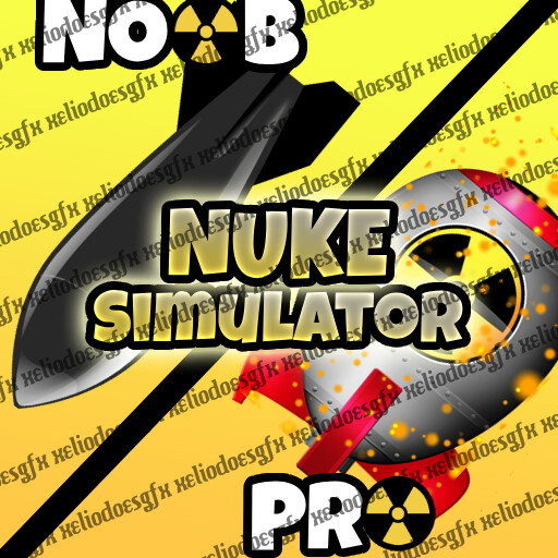 ArtStation - "Nuke Simulator" Logo for Roblox