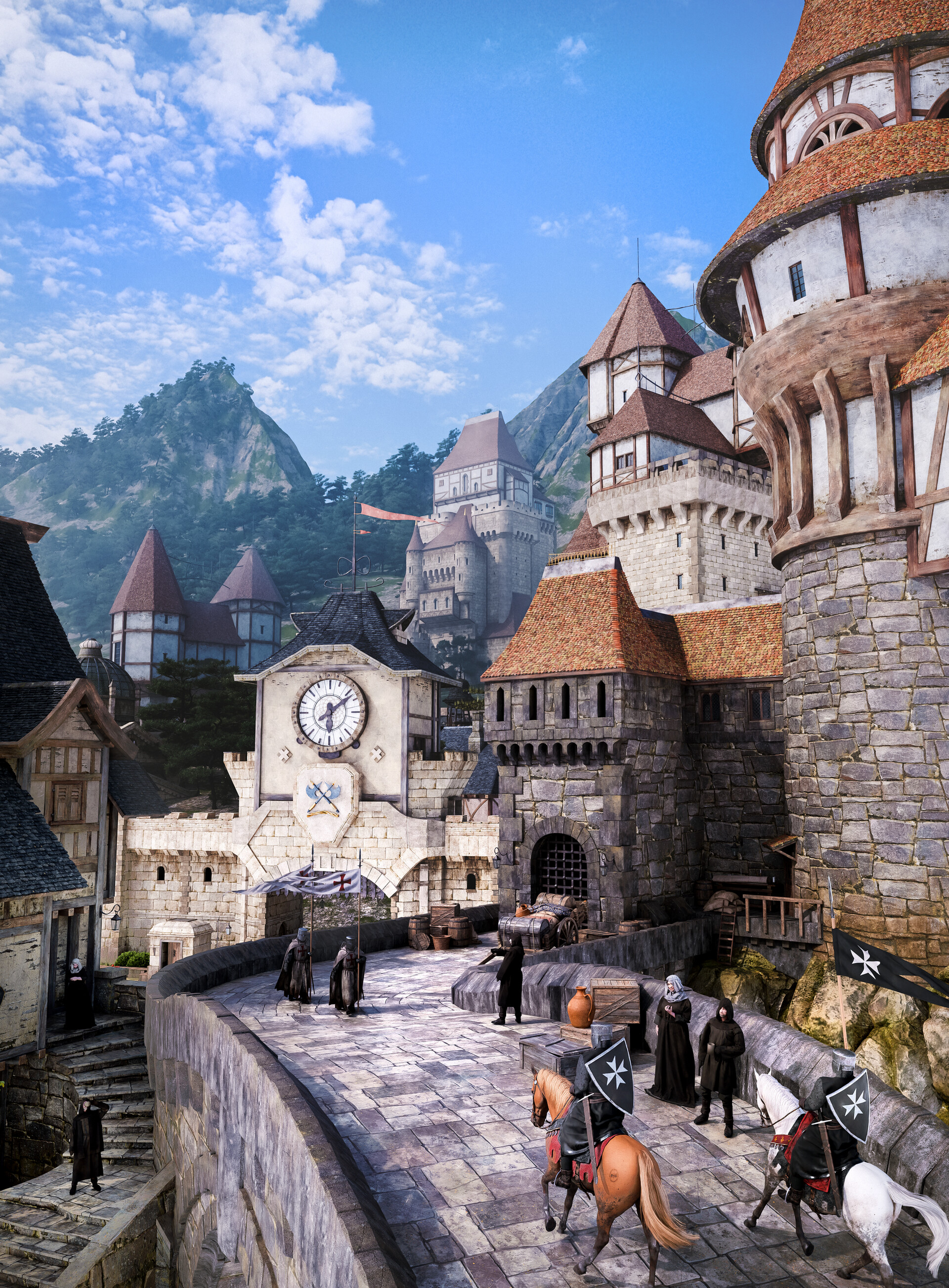 ArtStation - Composition, Lighting and Post-Processing Exercise 3