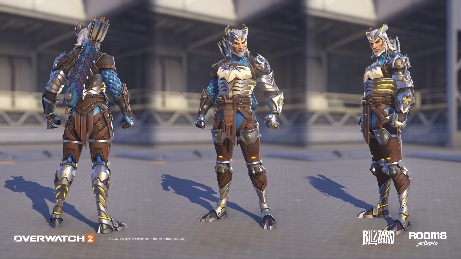 Room 8 Studio - Portfolio - Hanzo Drake Master (Overwatch 2)