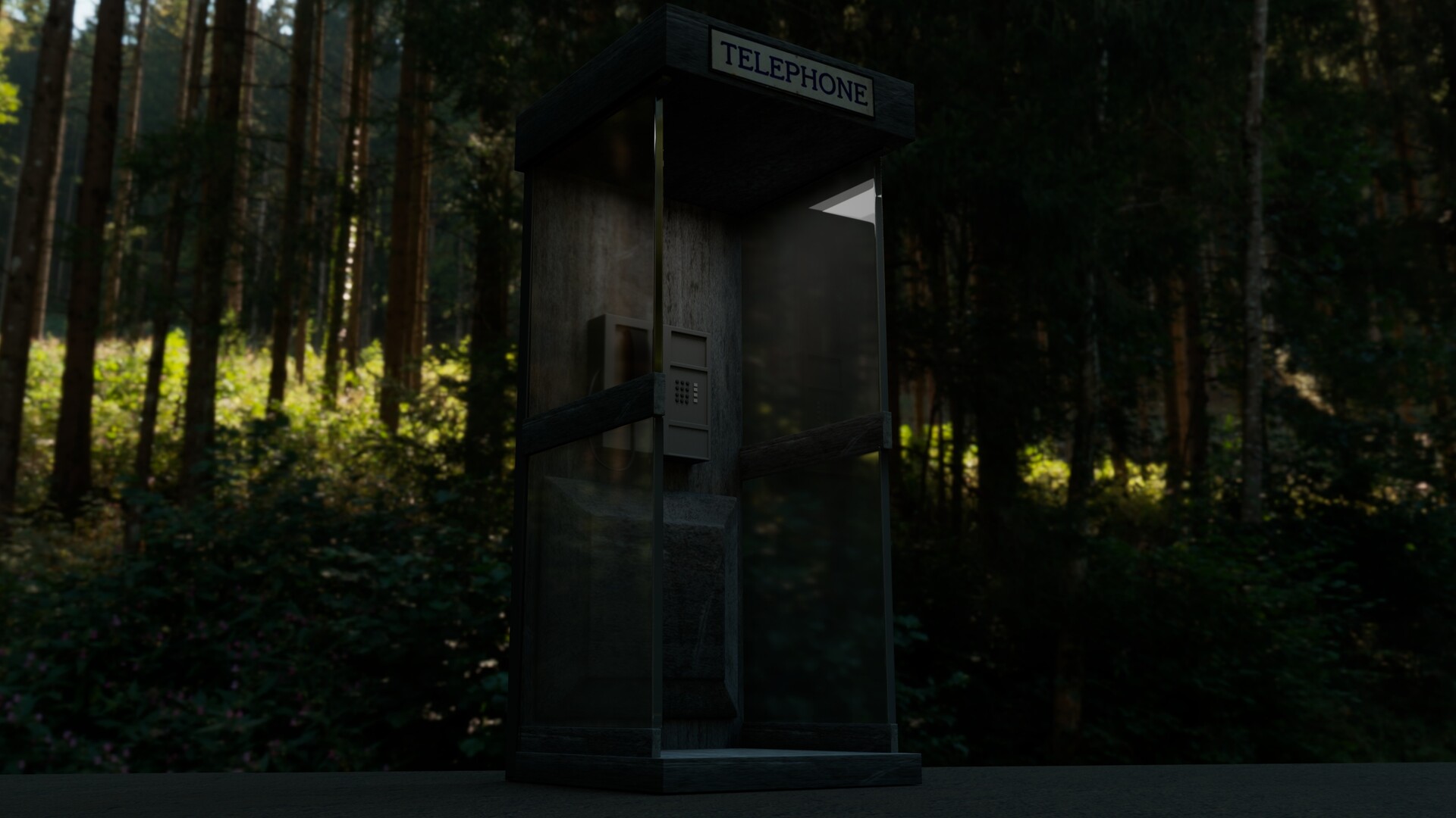 ArtStation - Phone booth