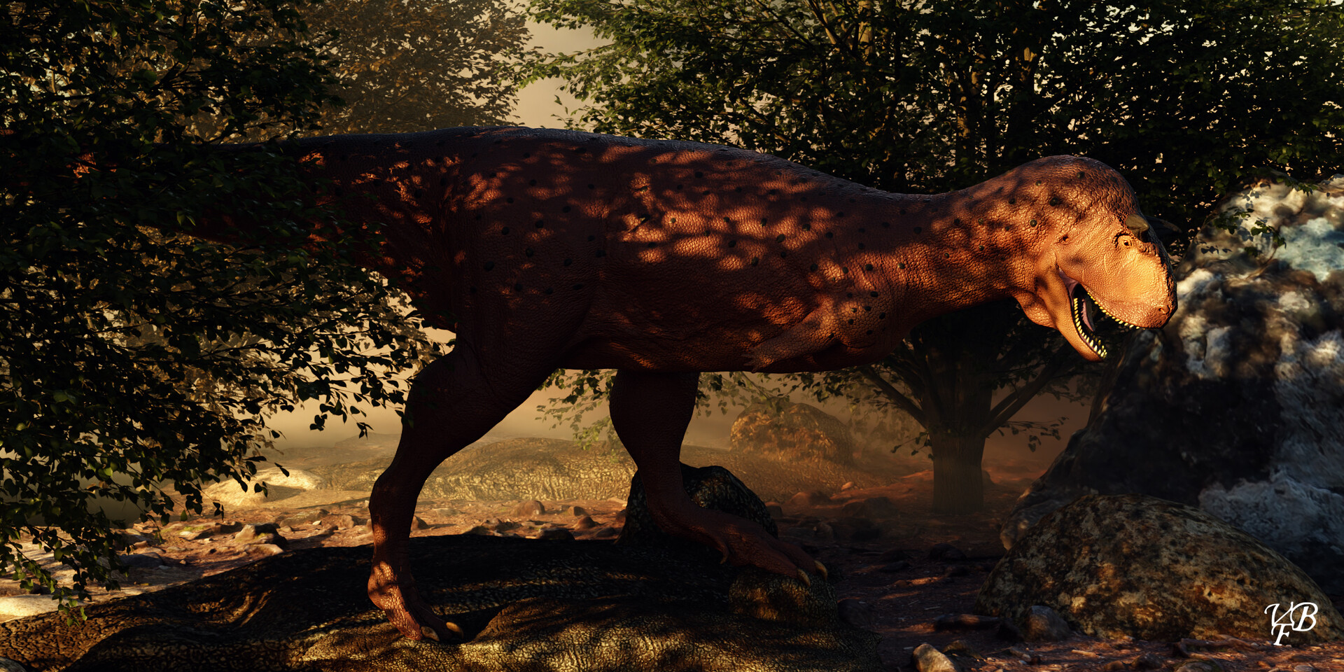 ArtStation - "Carnotaurus"