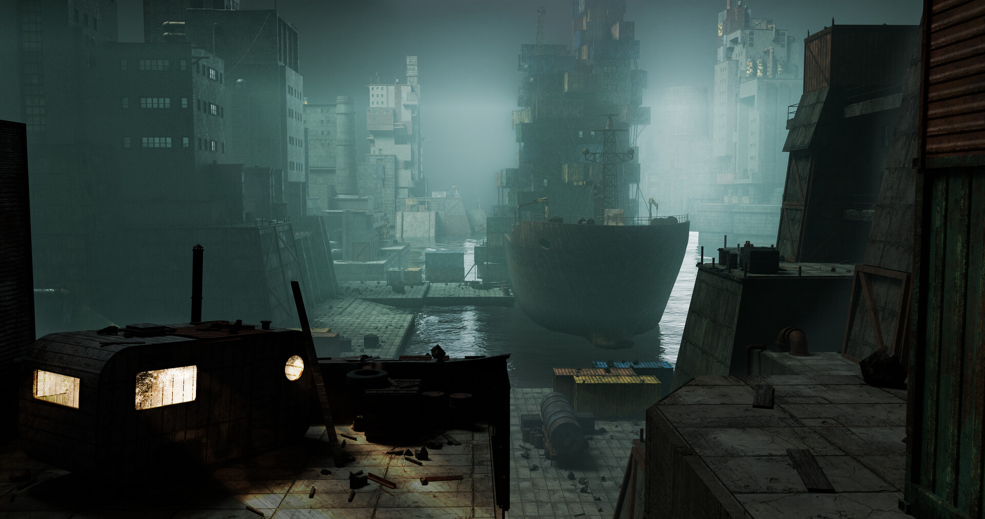 ArtStation - Composition, Lighting and Post-Processing Exercise 4