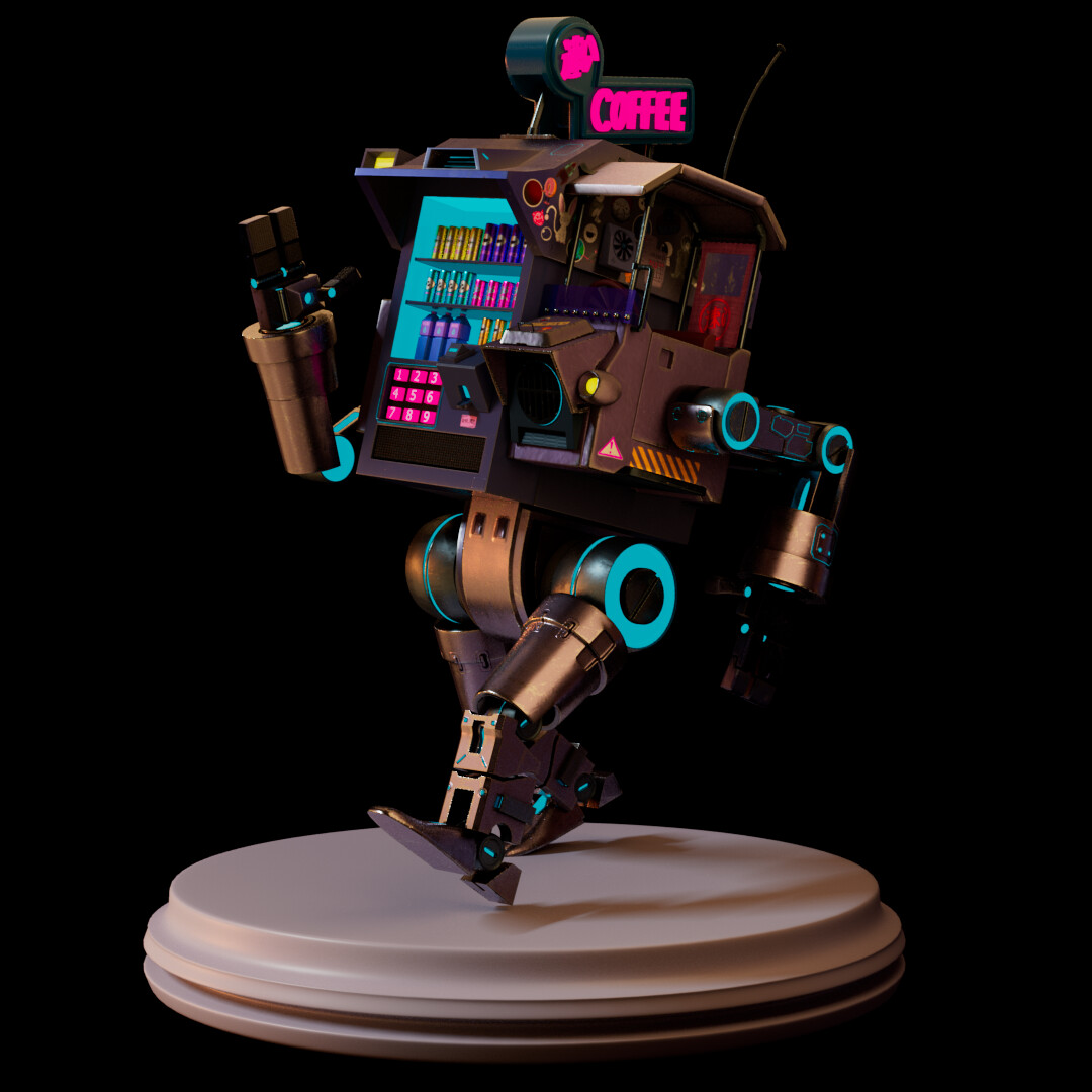 ArtStation - Coffee Bot