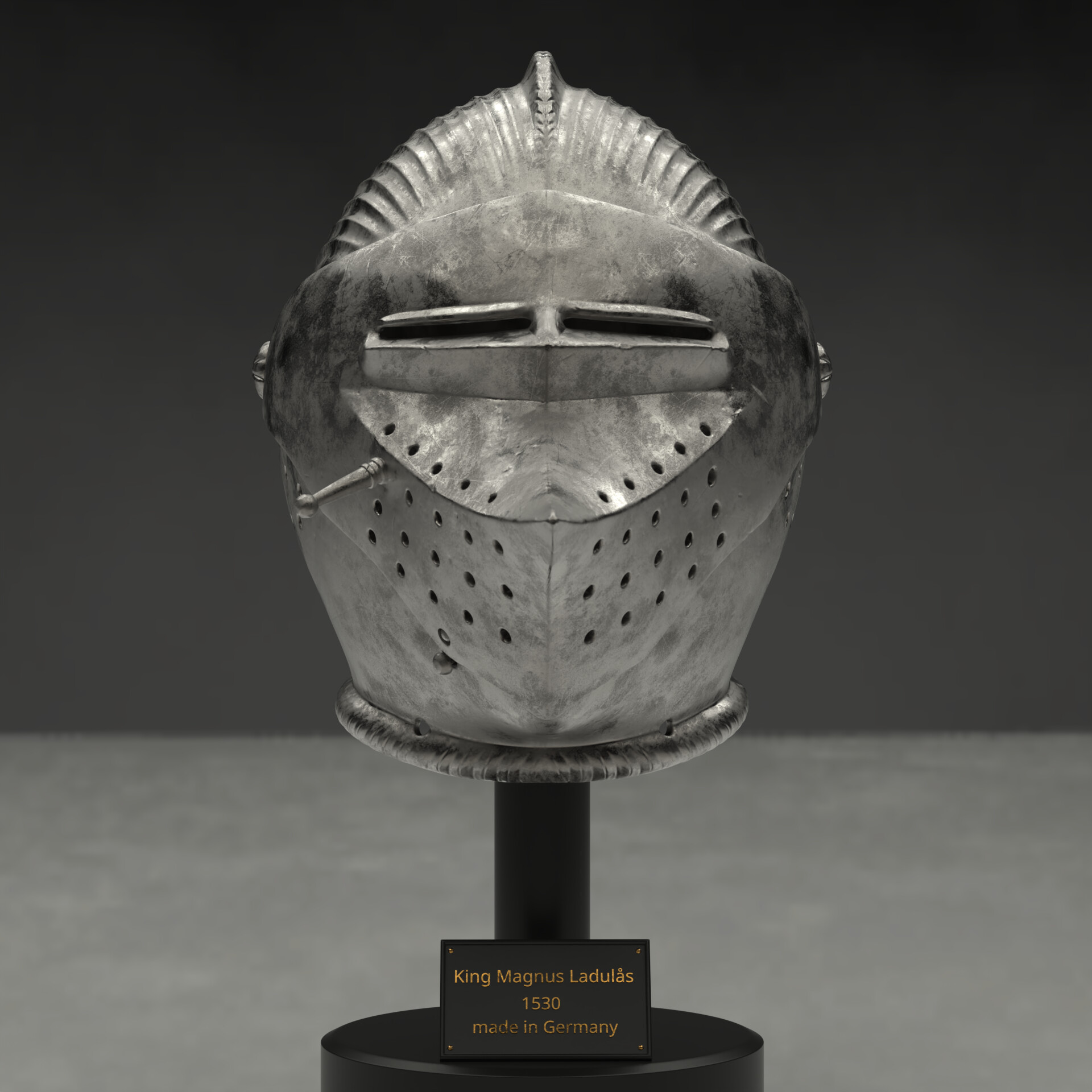 ArtStation - King Magnus Helmet