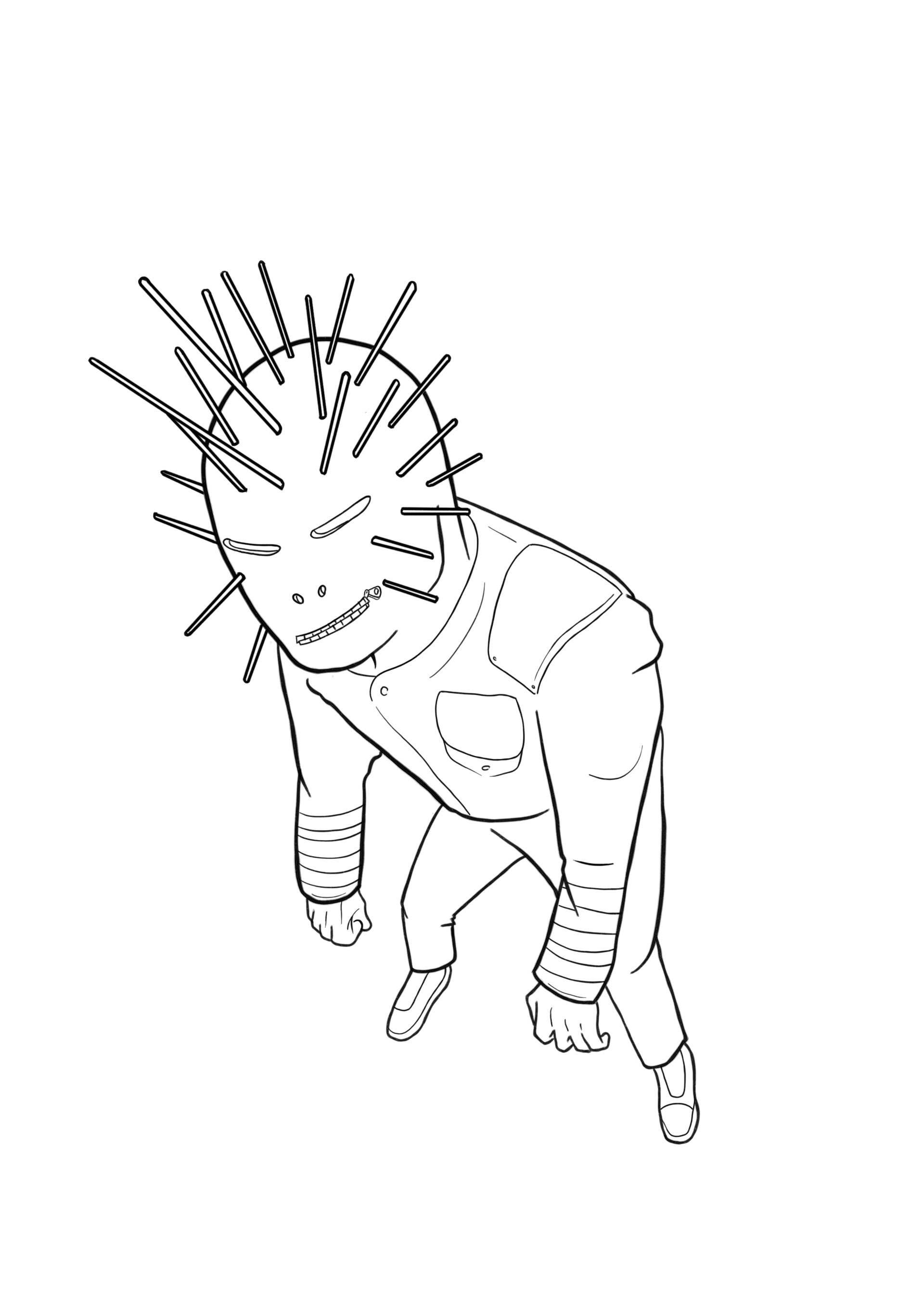 slipknot coloring pages