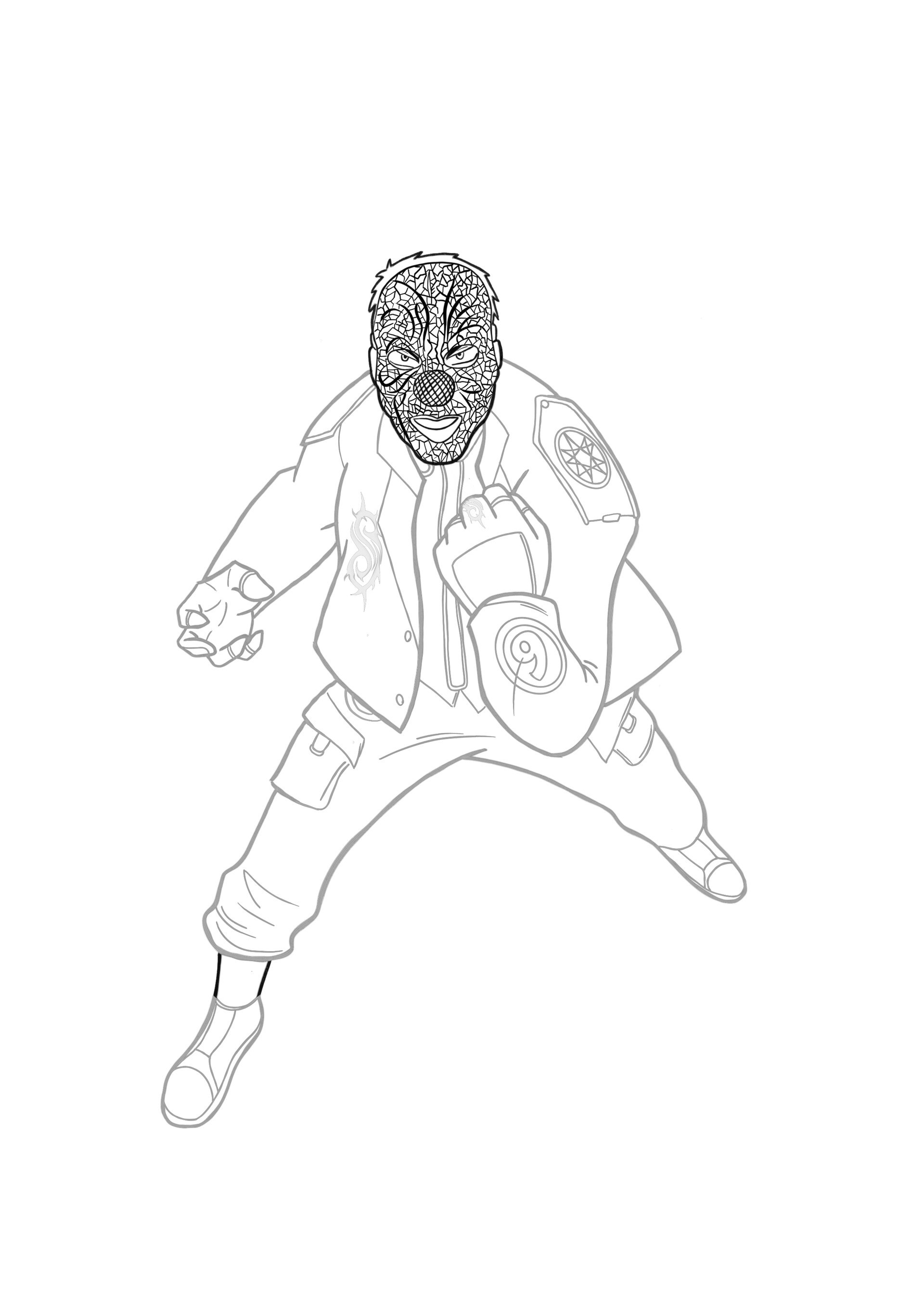 slipknot coloring book