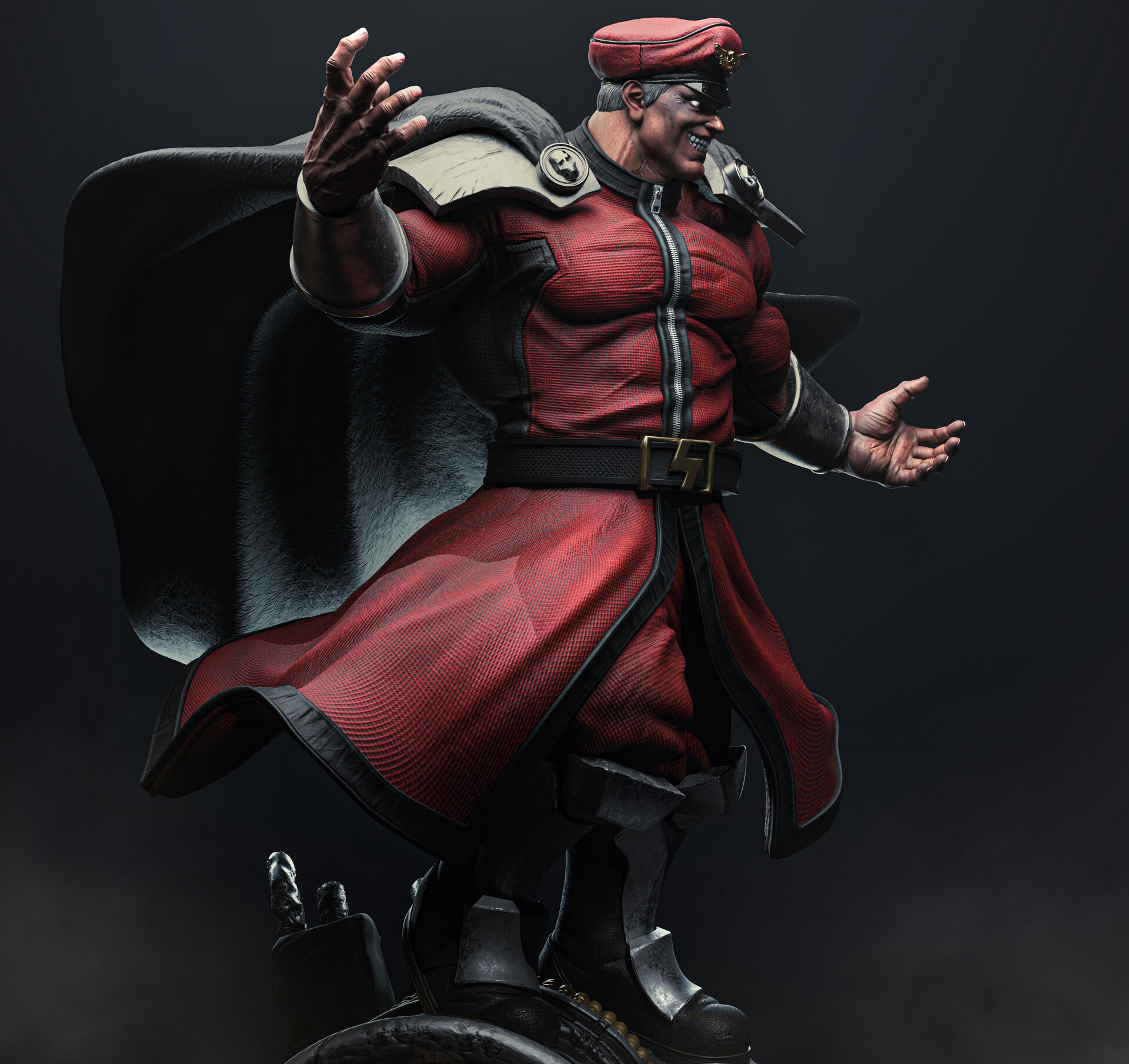 ArtStation - M. Bison street fighter