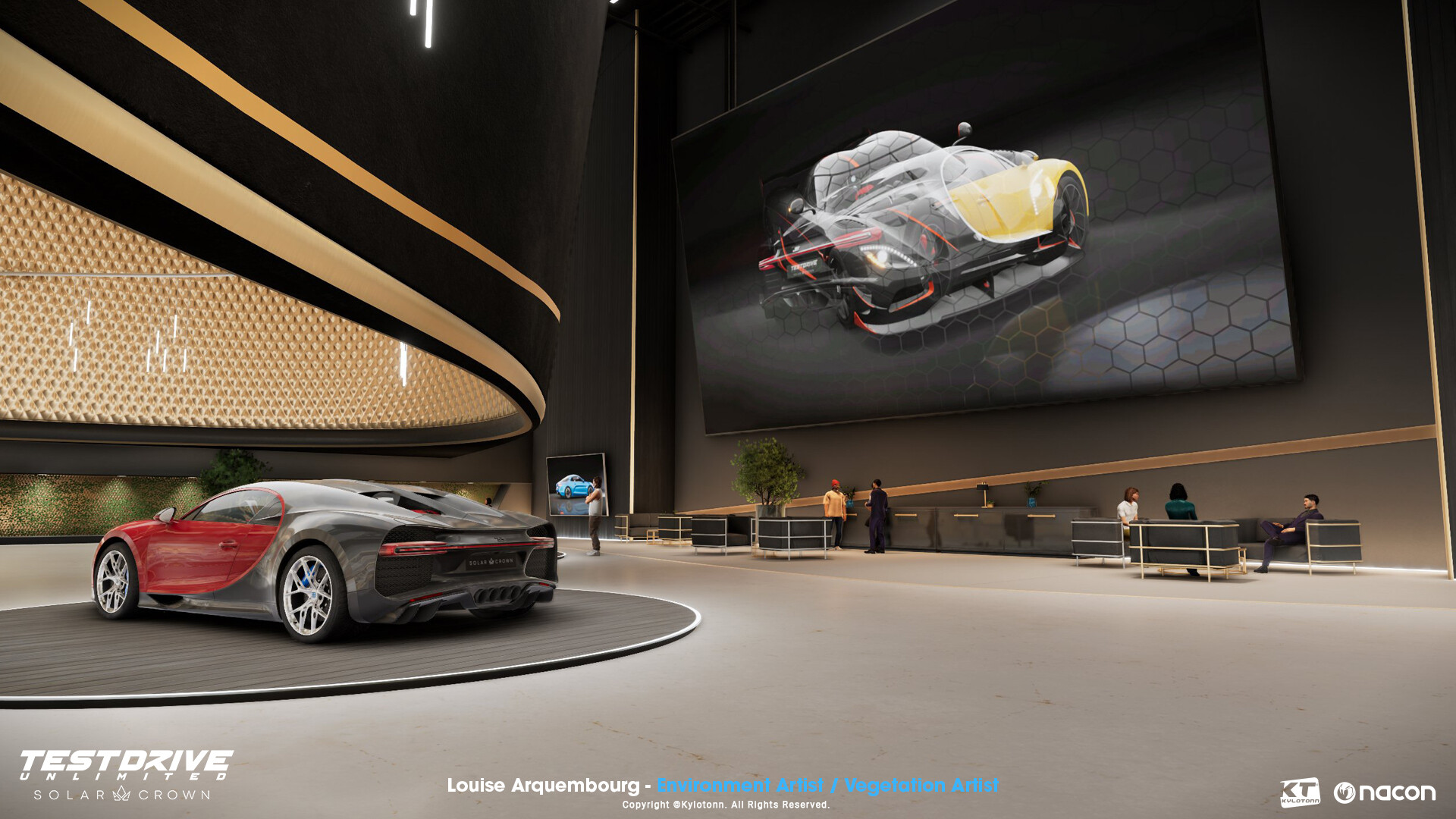 Louise Arquembourg - Test Drive Unlimited Solar Crown - Car Dealer ...