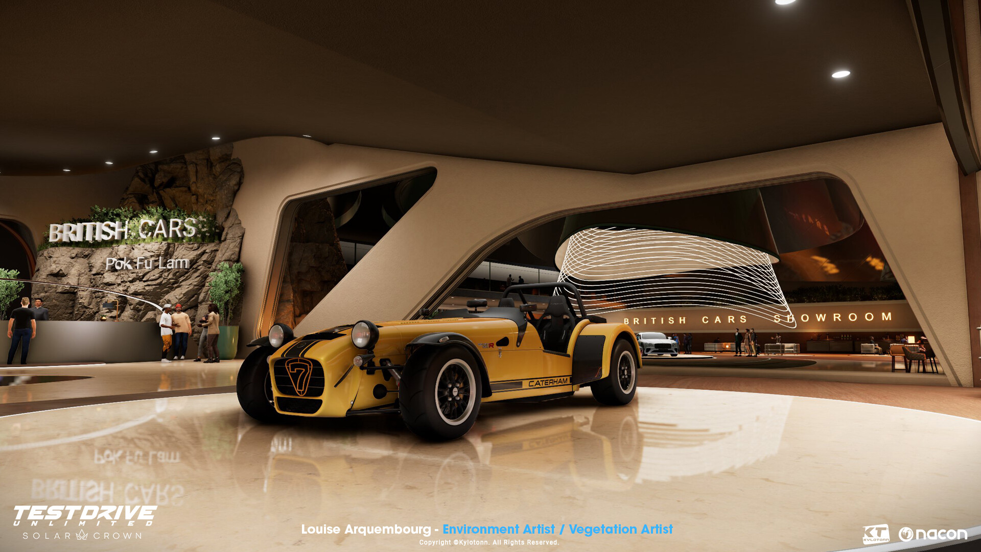 Louise Arquembourg - Test Drive Unlimited Solar Crown - Car Dealer ...