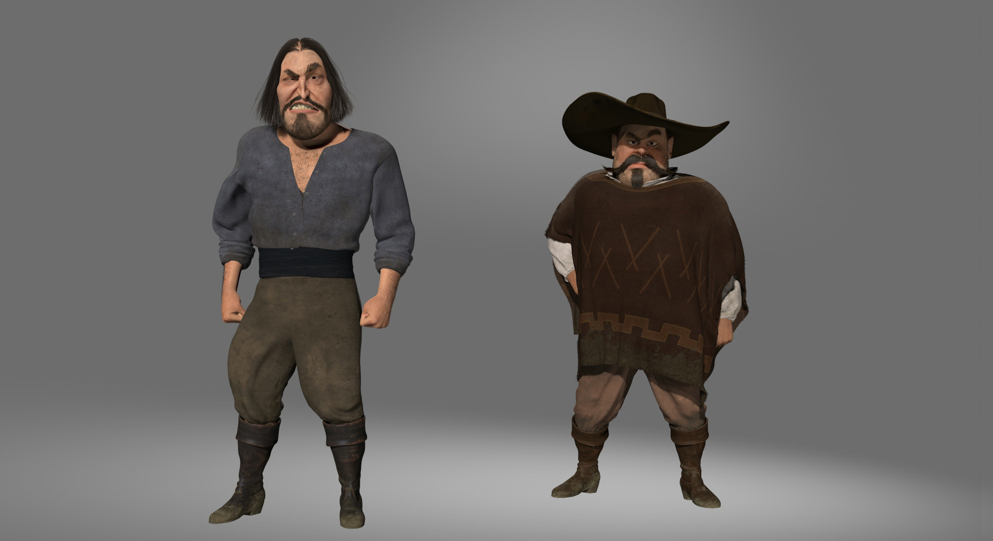 Brian Ratchford - 3d Artist - Texturing, Modeling and inbetween - Character Surfacing work for ...