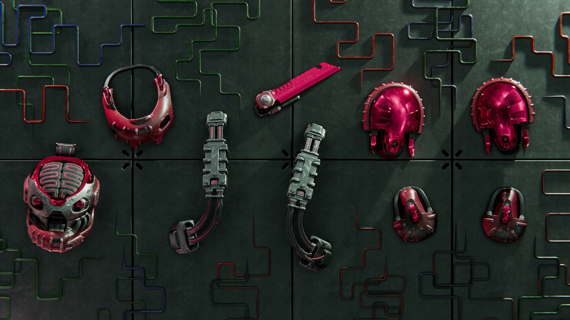 Jack Staley - Halo Infinite Viral Machine Armor set