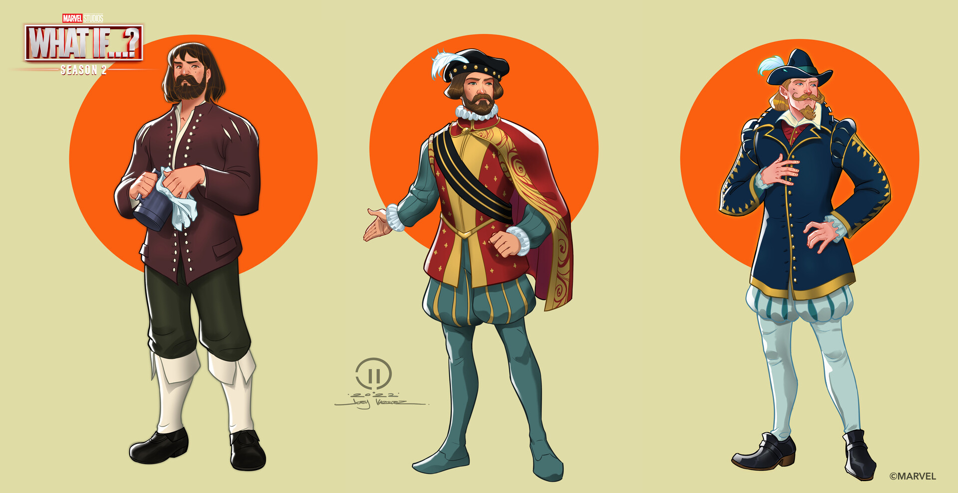 ArtStation - What if Season 2 1602 episode character concepts