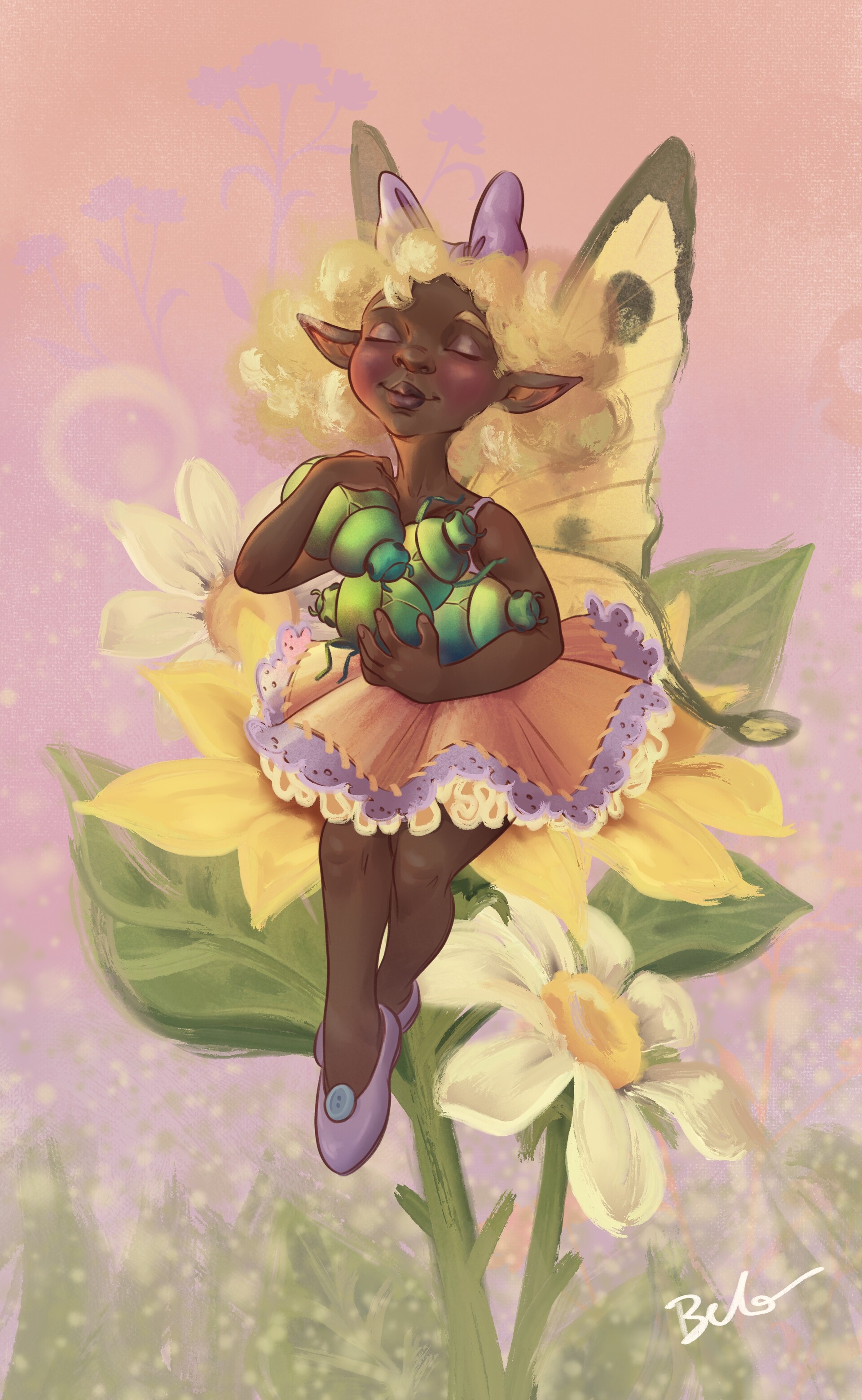 ArtStation - Little Fairies oracle cards - Materialization