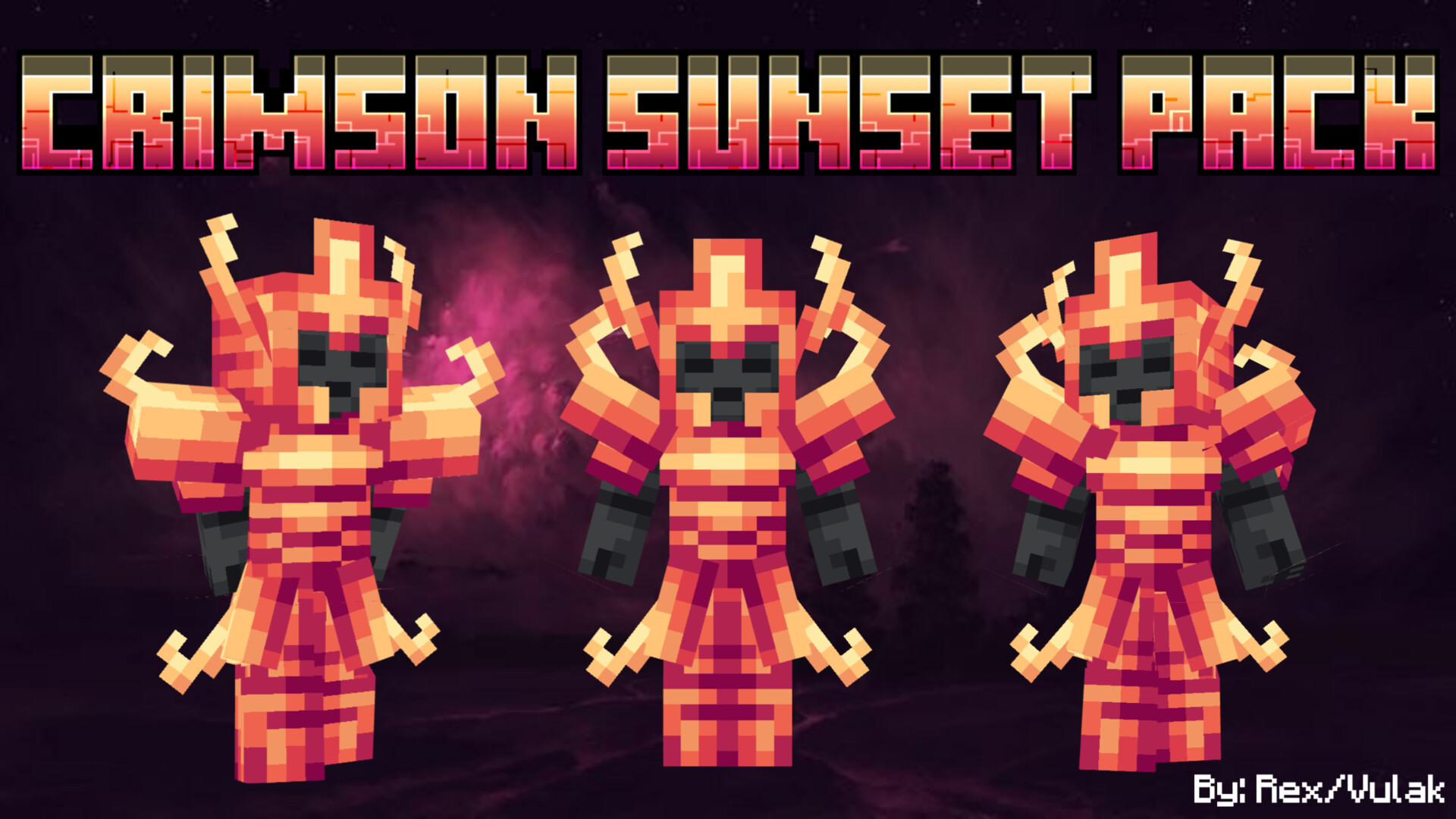 ArtStation - Crimson Sunset Armor Pack