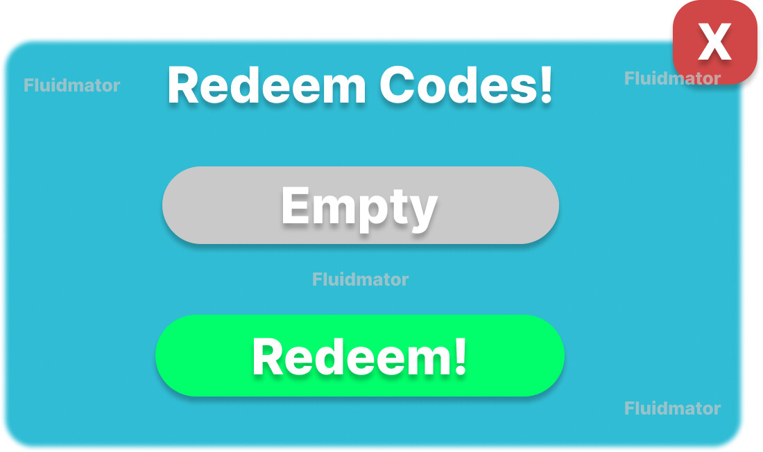 ArtStation - Redeem Codes Roblox UI