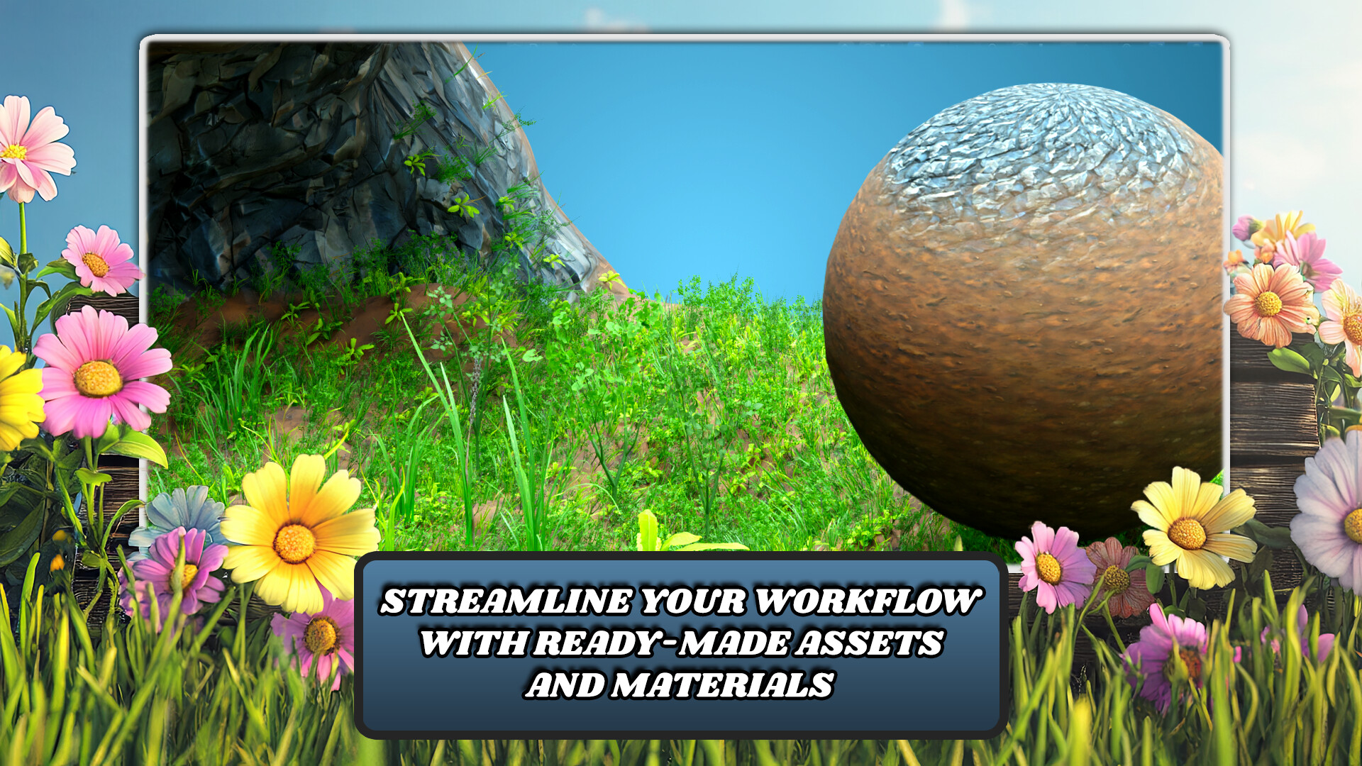 3D Tudor - Blender Geometry Node Terrain Generator