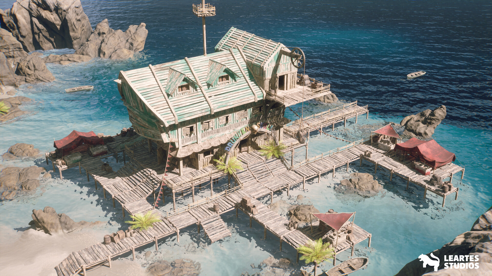 Leartes Studios - Pirate Tavern Environment