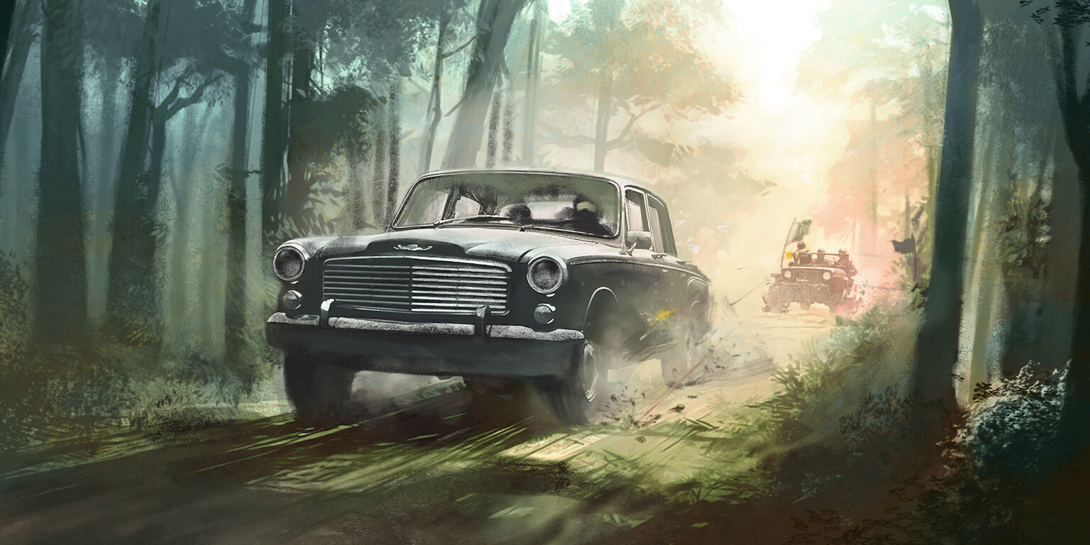 ArtStation - Forest Chase.