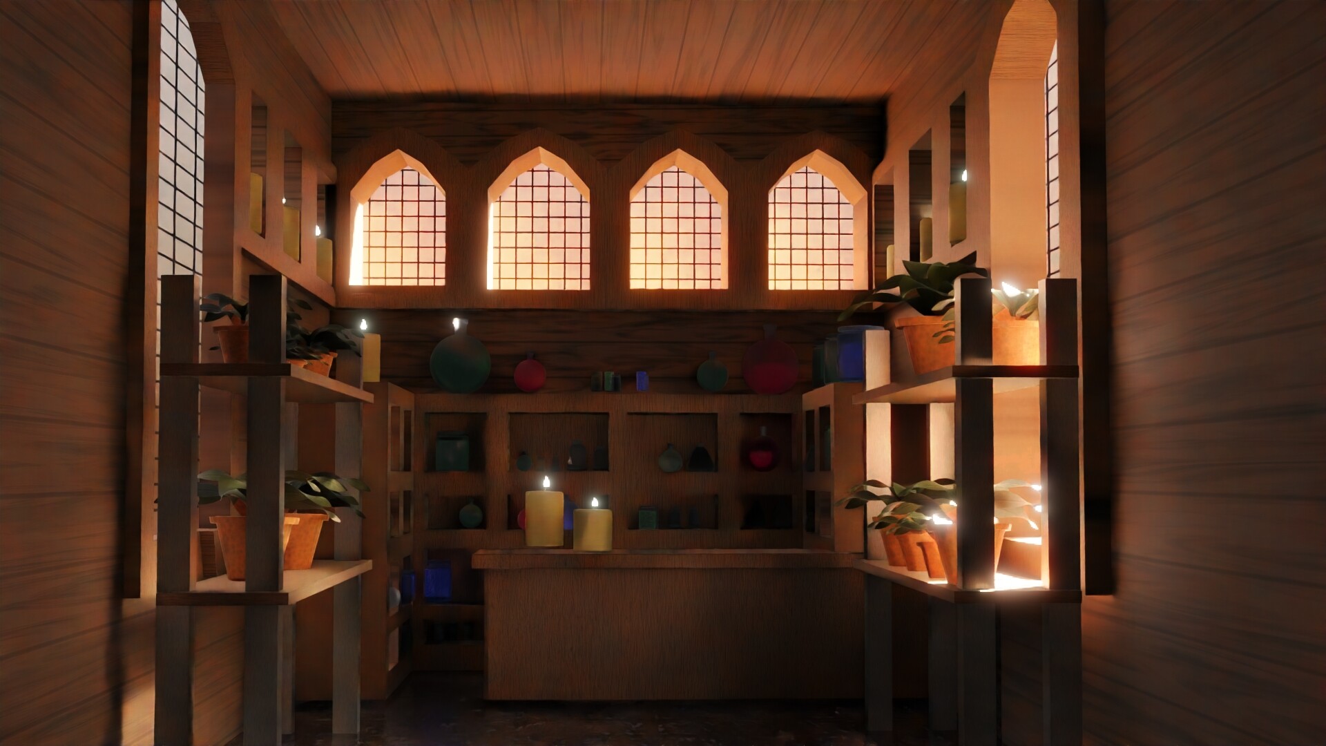 ArtStation - Potion Shop