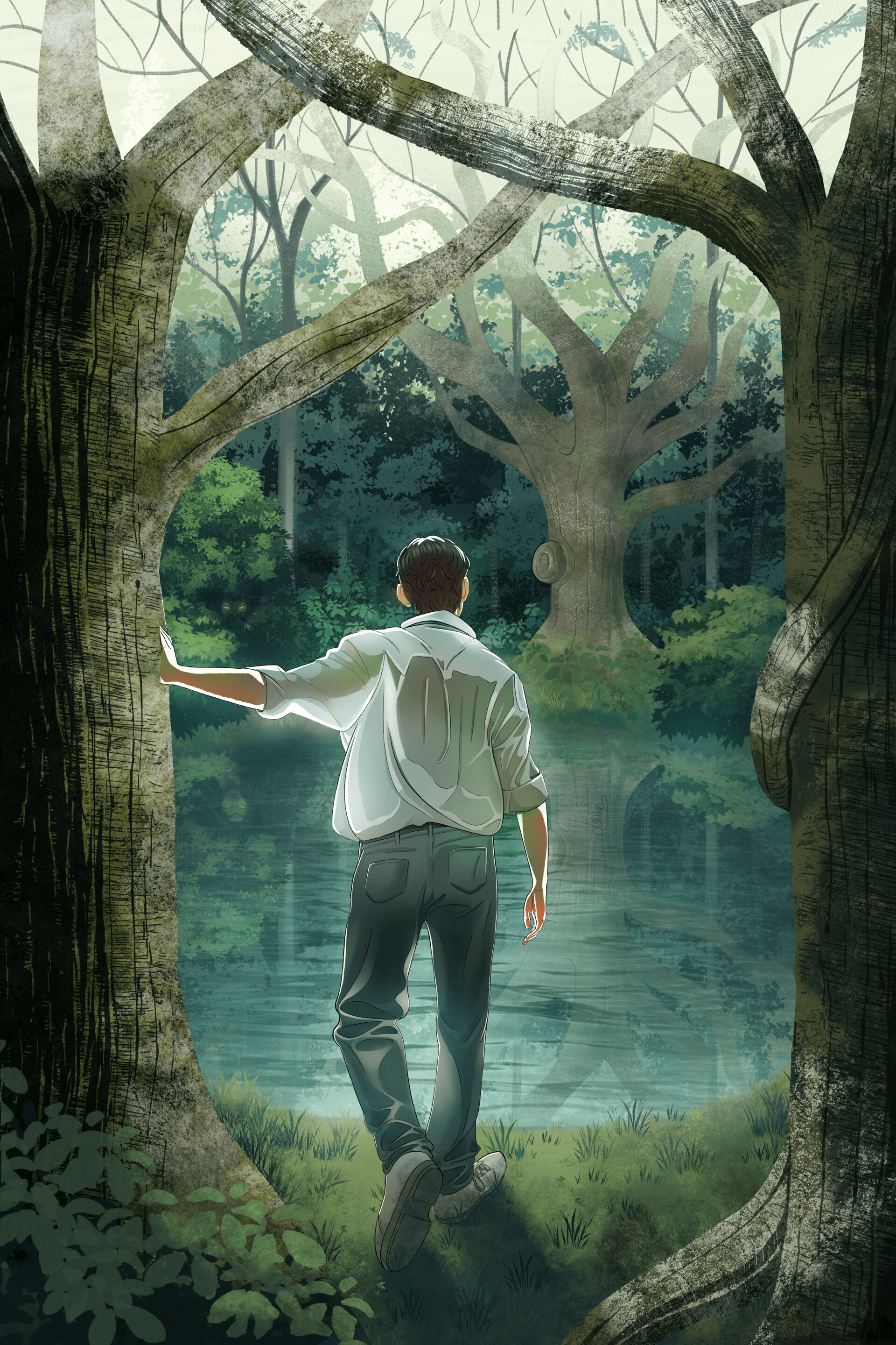 ArtStation - Meliades un sueño mitológico book cover