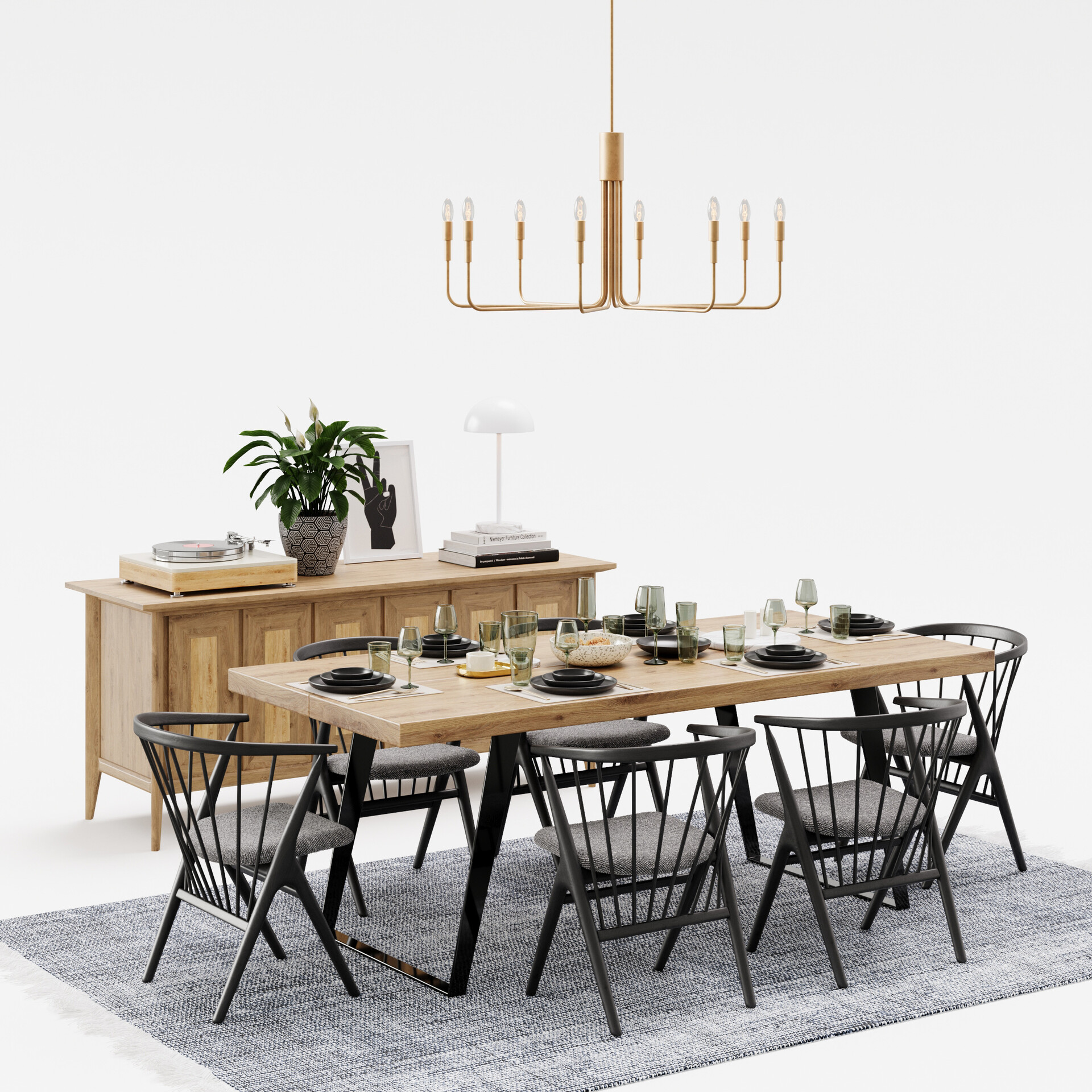 Evermotion Studio - Archmodels vol. 293 - collection of stylish dining ...