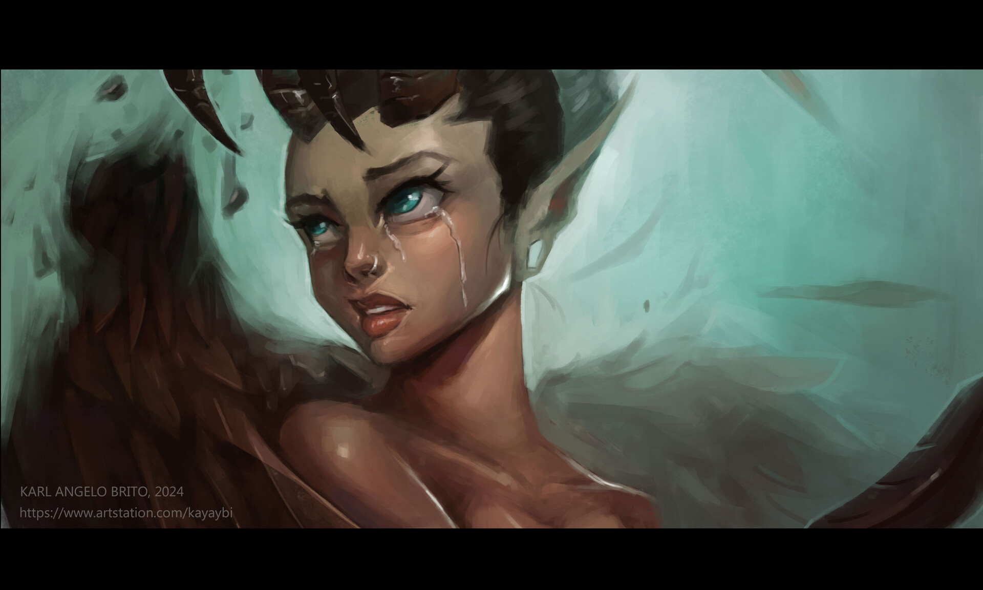 ArtStation - Fallen Angel