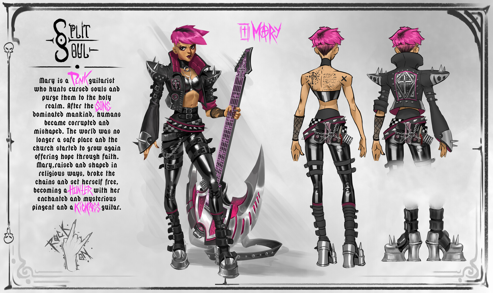 ArtStation - Split Soul - Mary